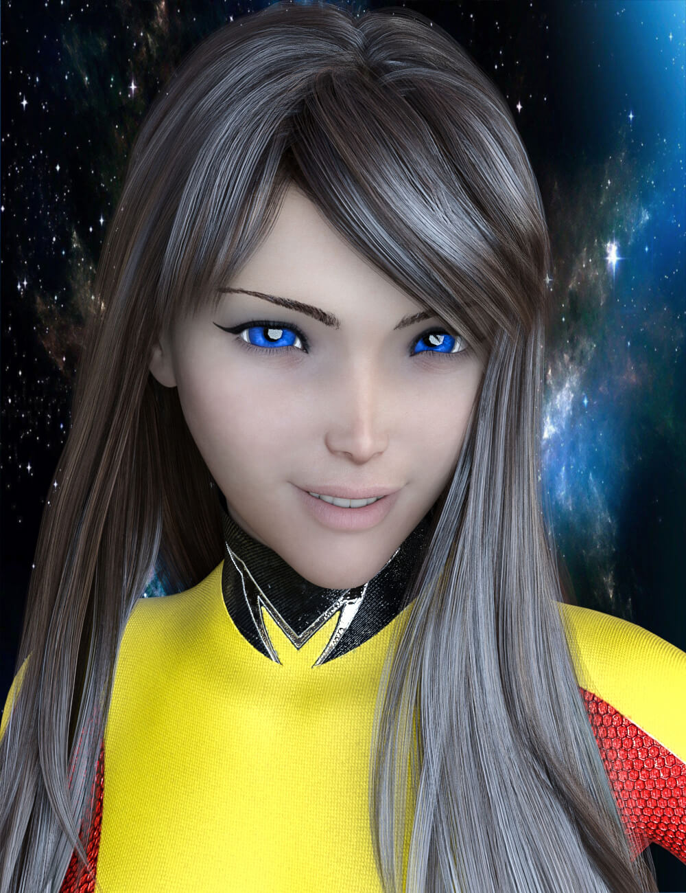 Maria Fleed - Grendizer - for Genesis 8.1 Female Daz Content by Valaravans