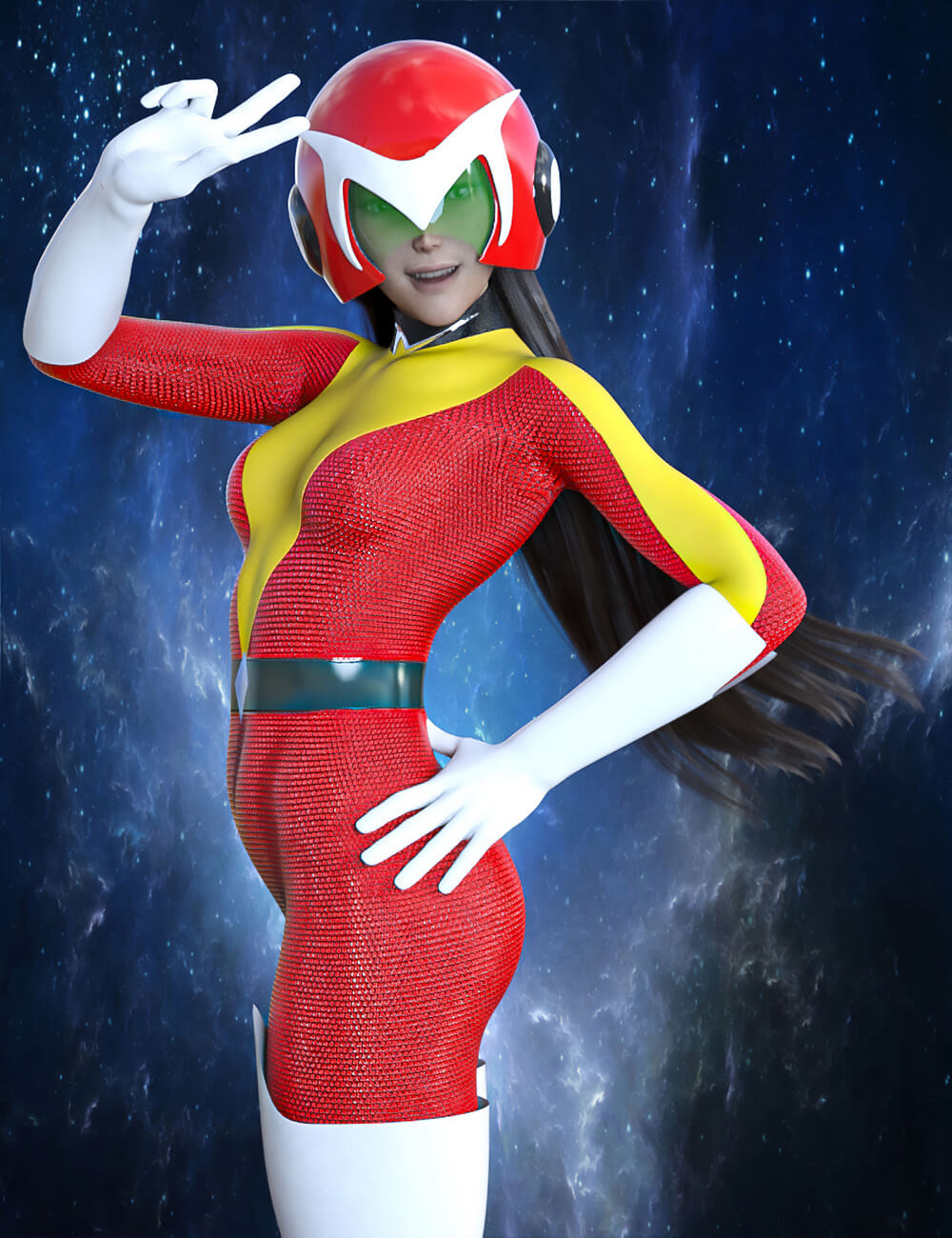 Maria Fleed - Grendizer - for Genesis 8.1 Female Daz Content by Valaravans