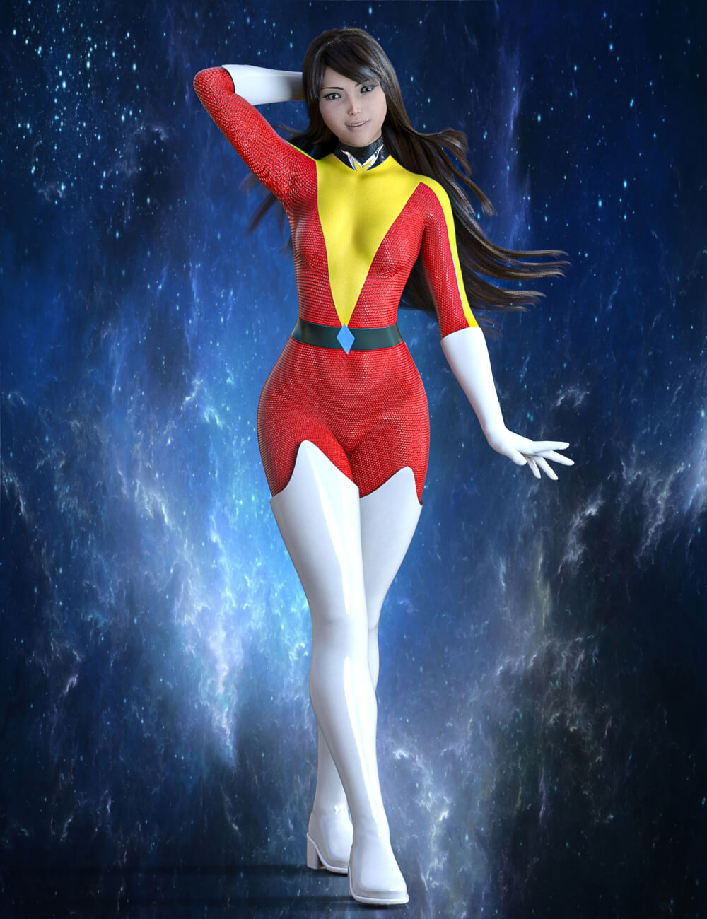 Maria Fleed - Grendizer - for Genesis 8.1 Female Daz Content by Valaravans