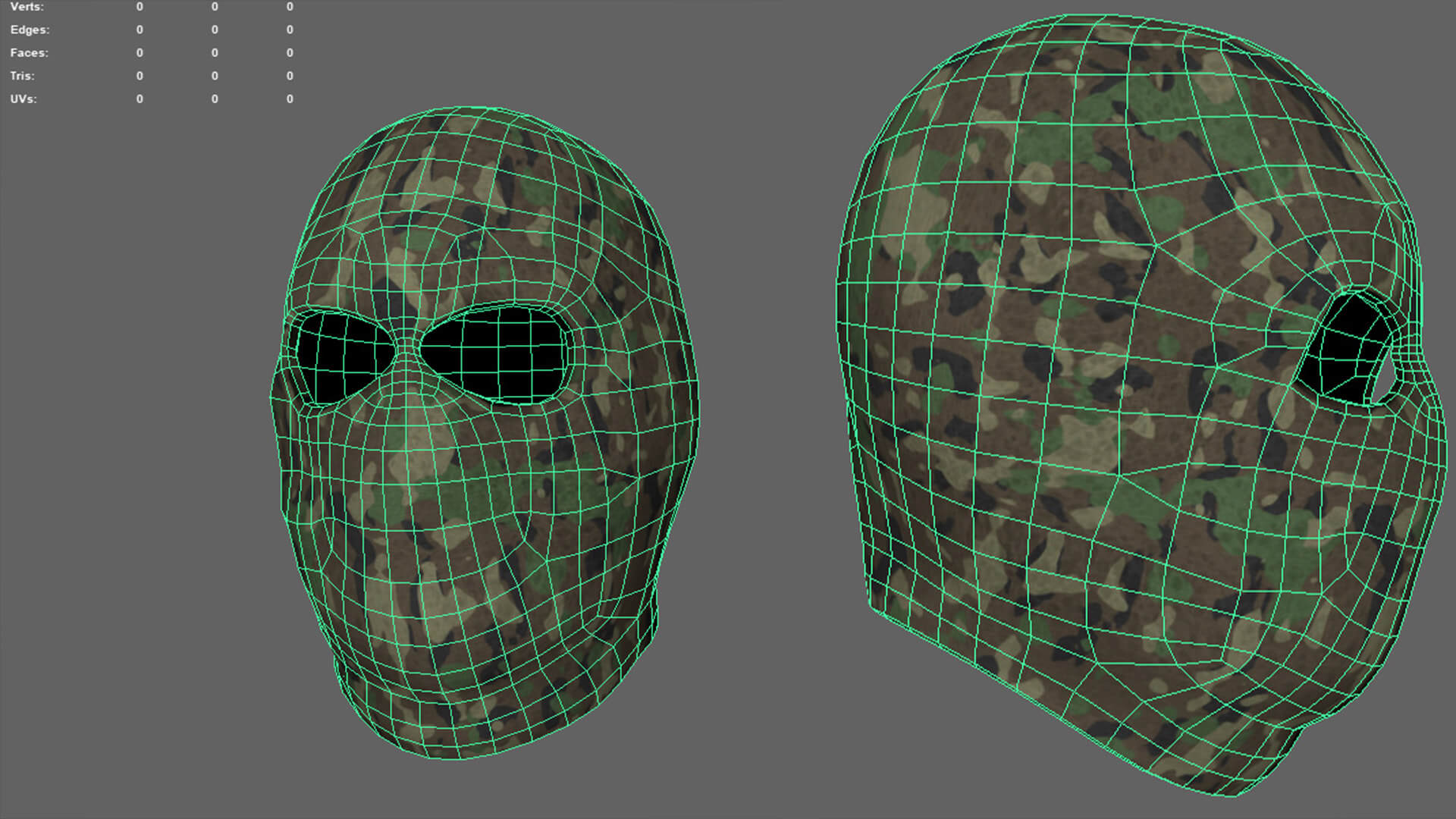 Army Mask 2 (4 Skins) - 3D Model by Valeria Miller