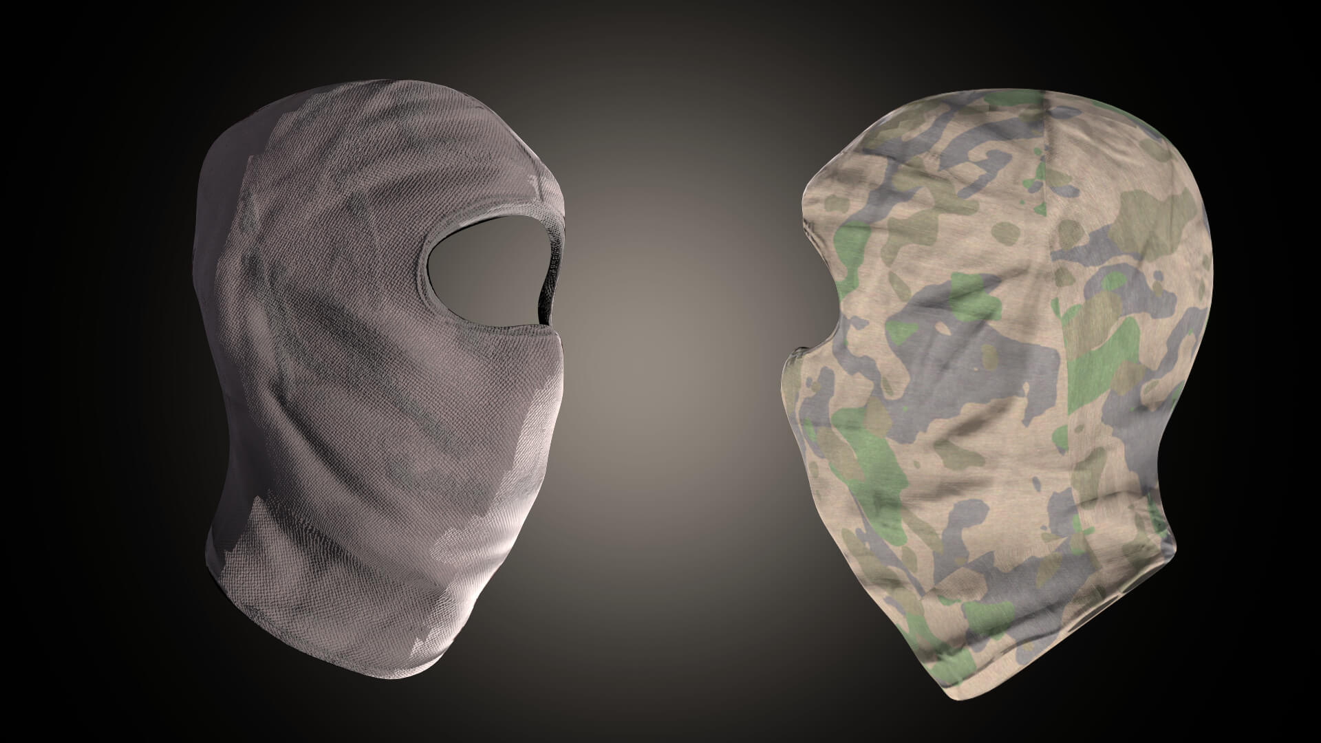 Army Mask (4 Skins) - 3D Model by Valeria Miller