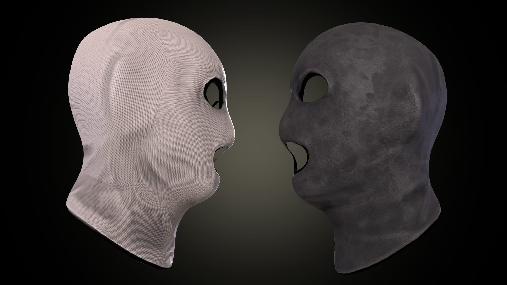 Army Masks Pack (5 Masks) - 3D Model by Valeria Miller