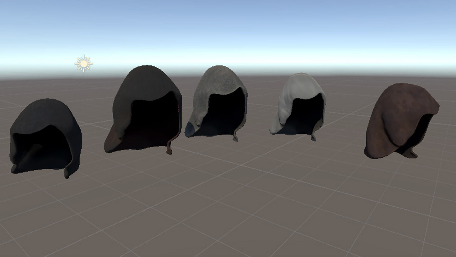 Assassin Hood 2 - 3D Model by Valeria Miller