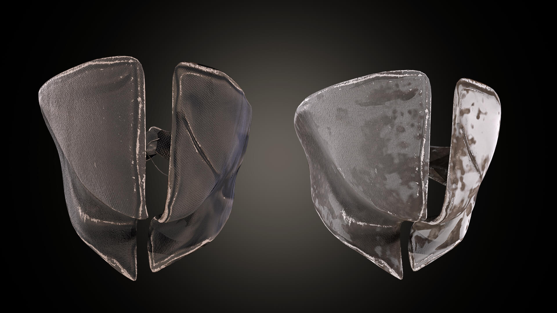Bandit Mask (4 Skins) - 3D Model by Valeria Miller