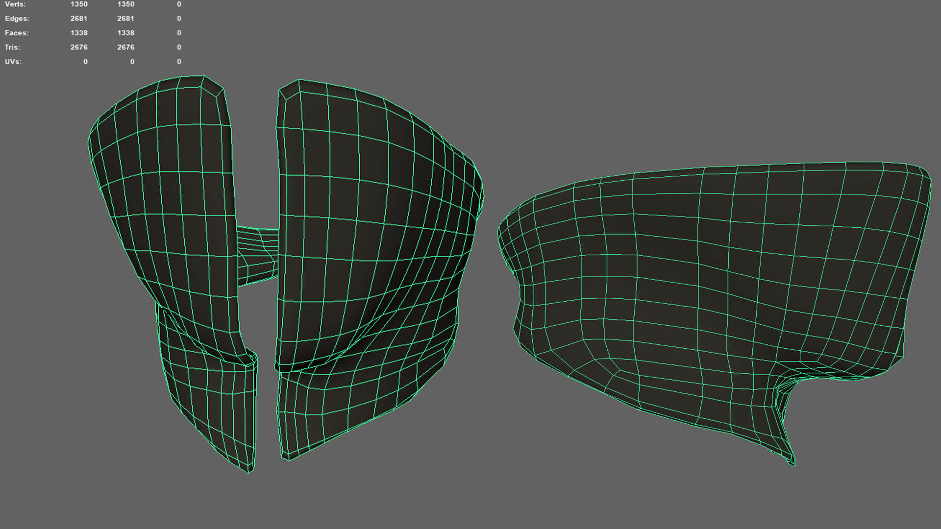 Bandit Mask (4 Skins) - 3D Model by Valeria Miller