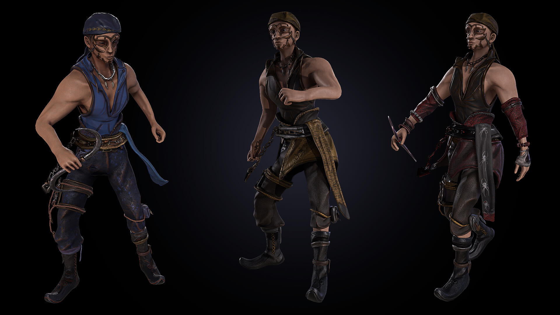 Bandit Deceiver - 3D Model by Valeria Miller