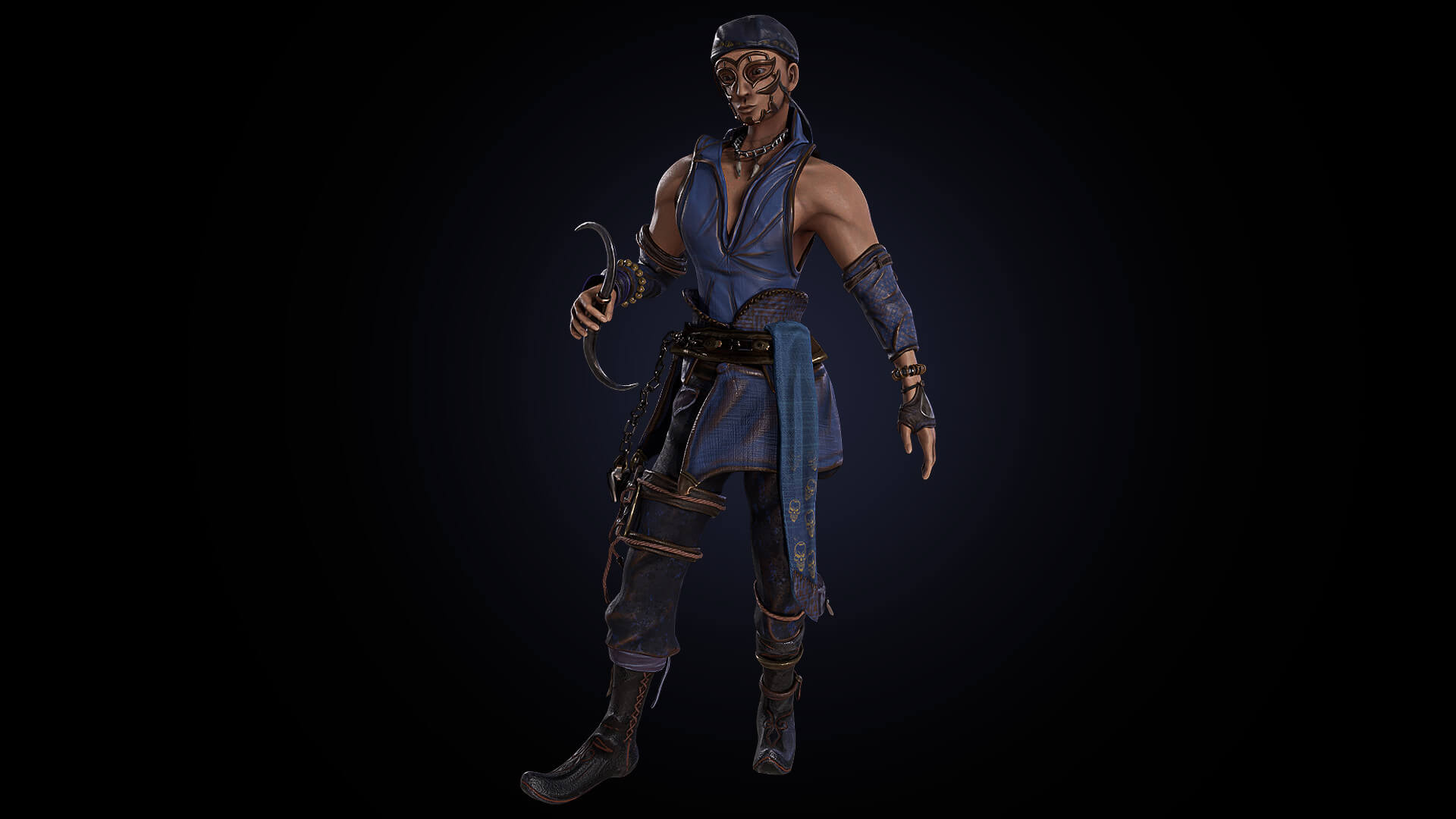 Bandit Deceiver - 3D Model by Valeria Miller