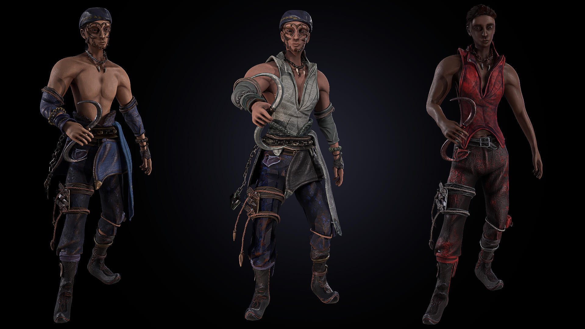 Bandit Deceiver - 3D Model by Valeria Miller