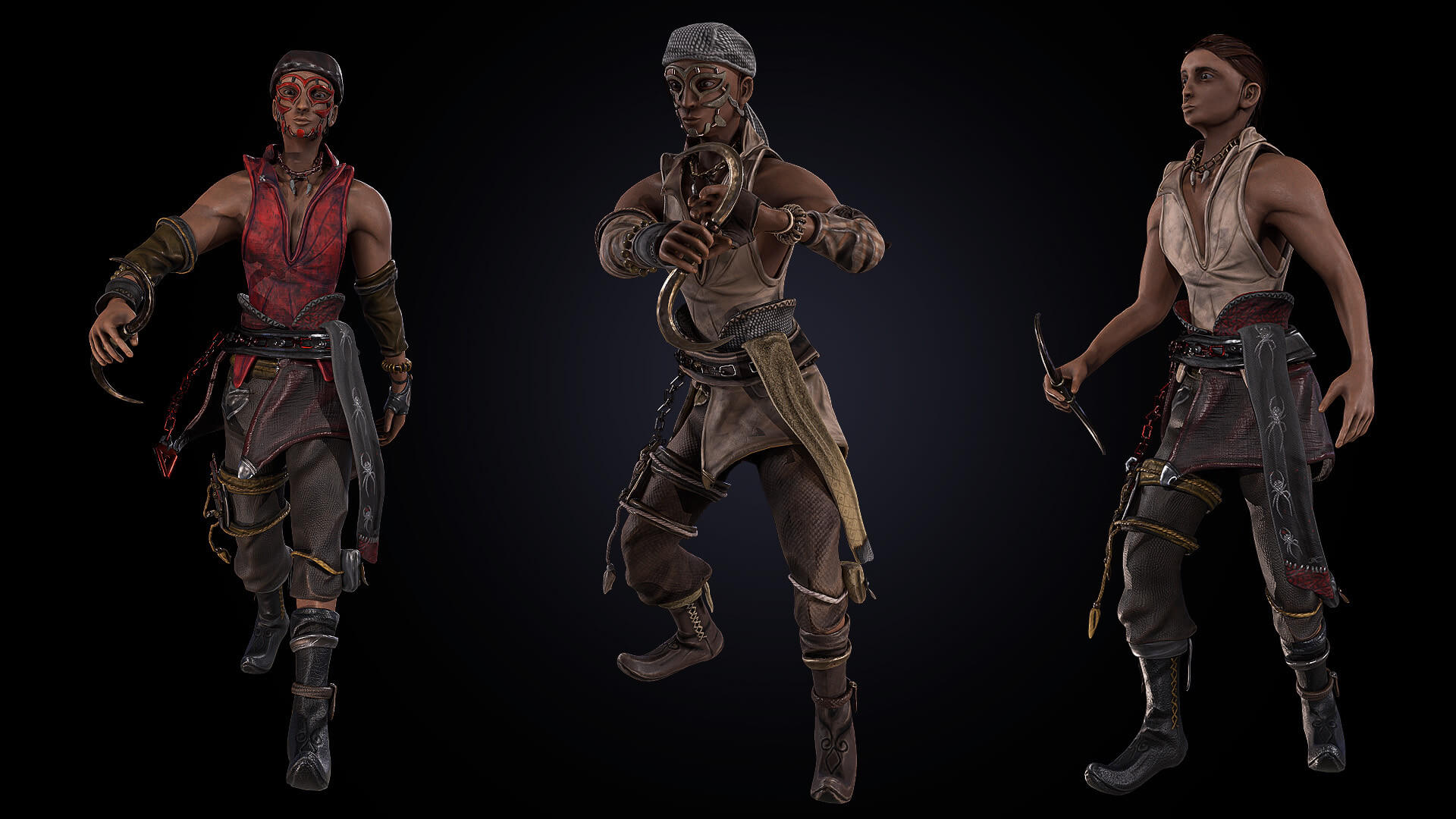 Bandit Deceiver - 3D Model by Valeria Miller