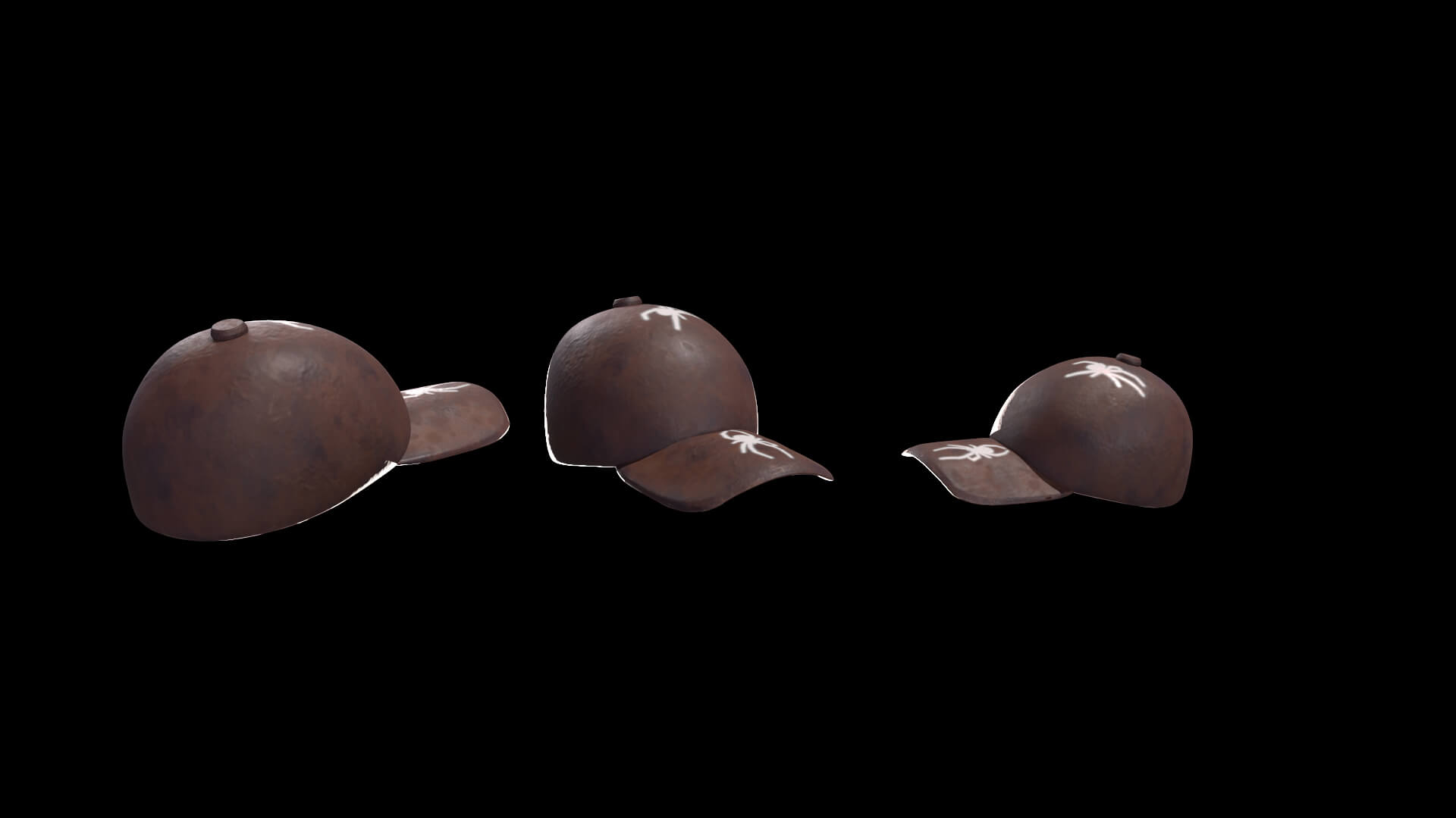 Base Cap (5 skins) - 3D Model by Valeria Miller
