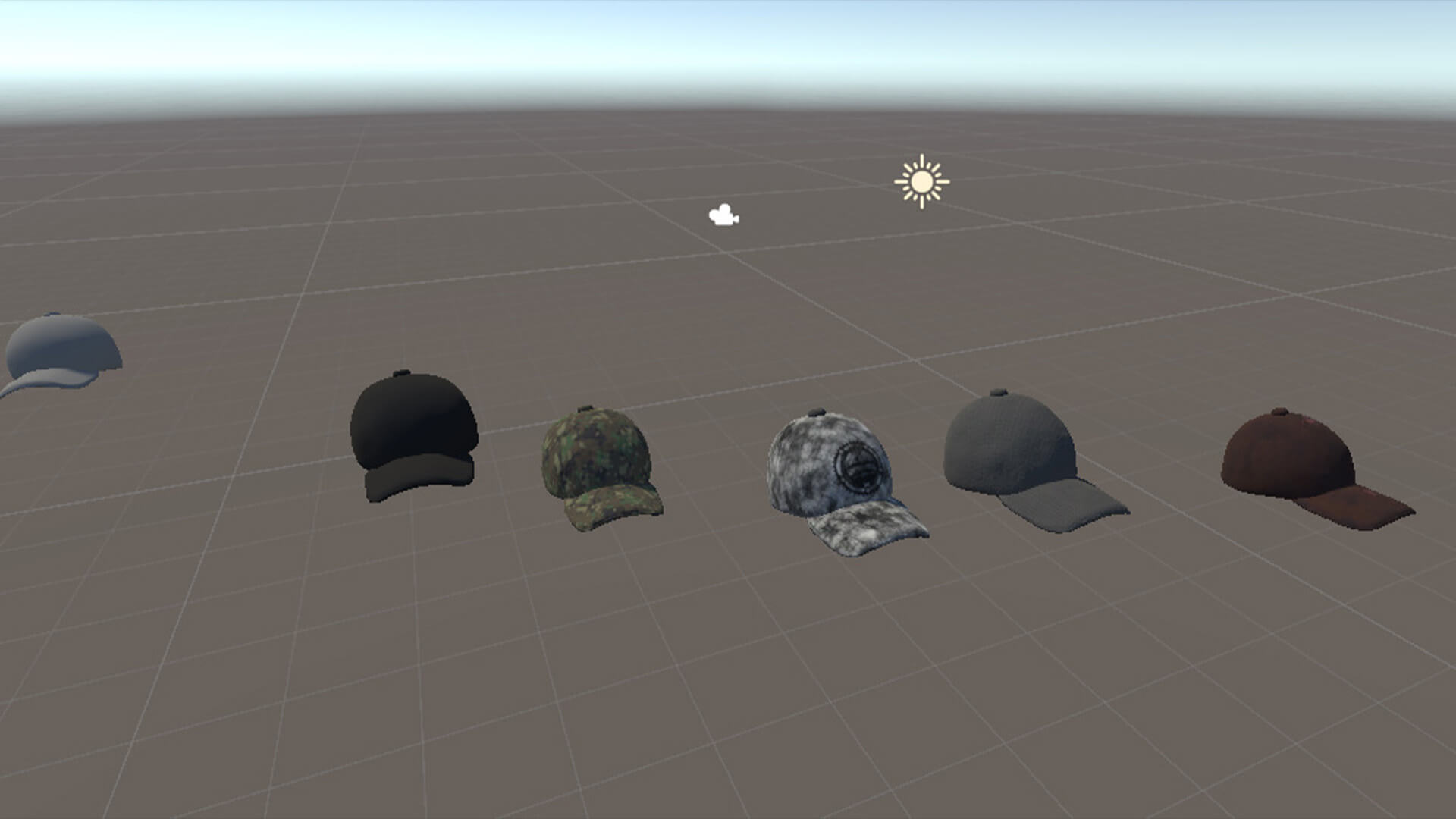 Base Cap (5 skins) - 3D Model by Valeria Miller