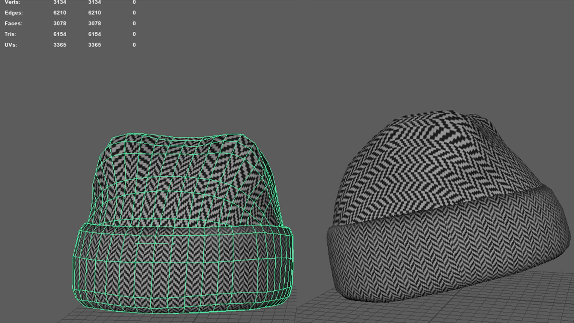 Beanie Hat 5 - 3D Model by Valeria Miller