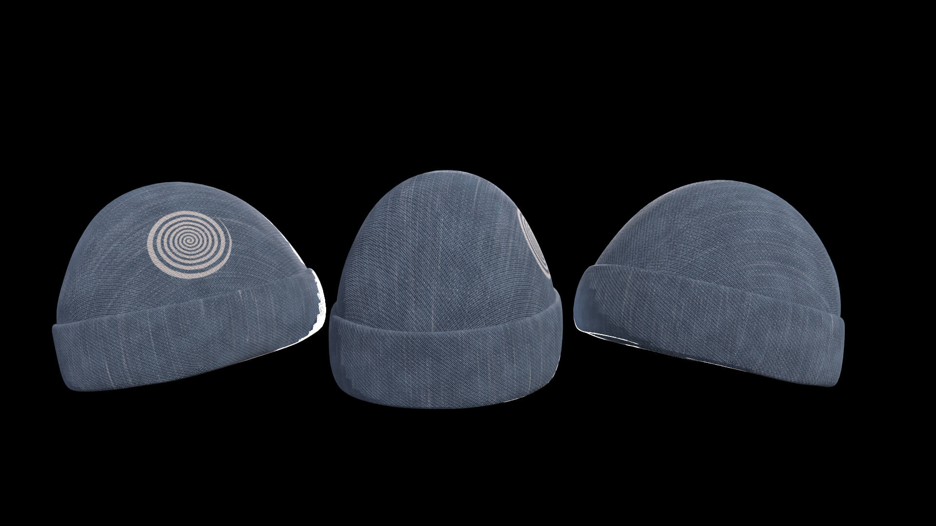 Beanie Hat Pack - 3D Model by Valeria Miller