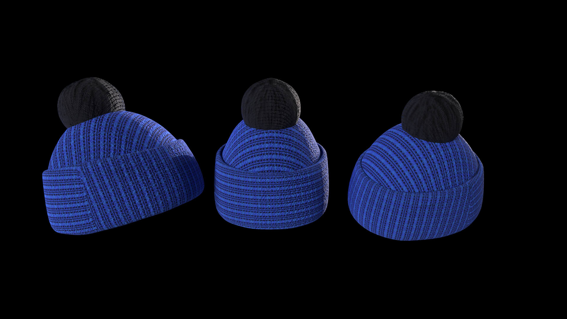 Beanie Hat Pack - 3D Model by Valeria Miller