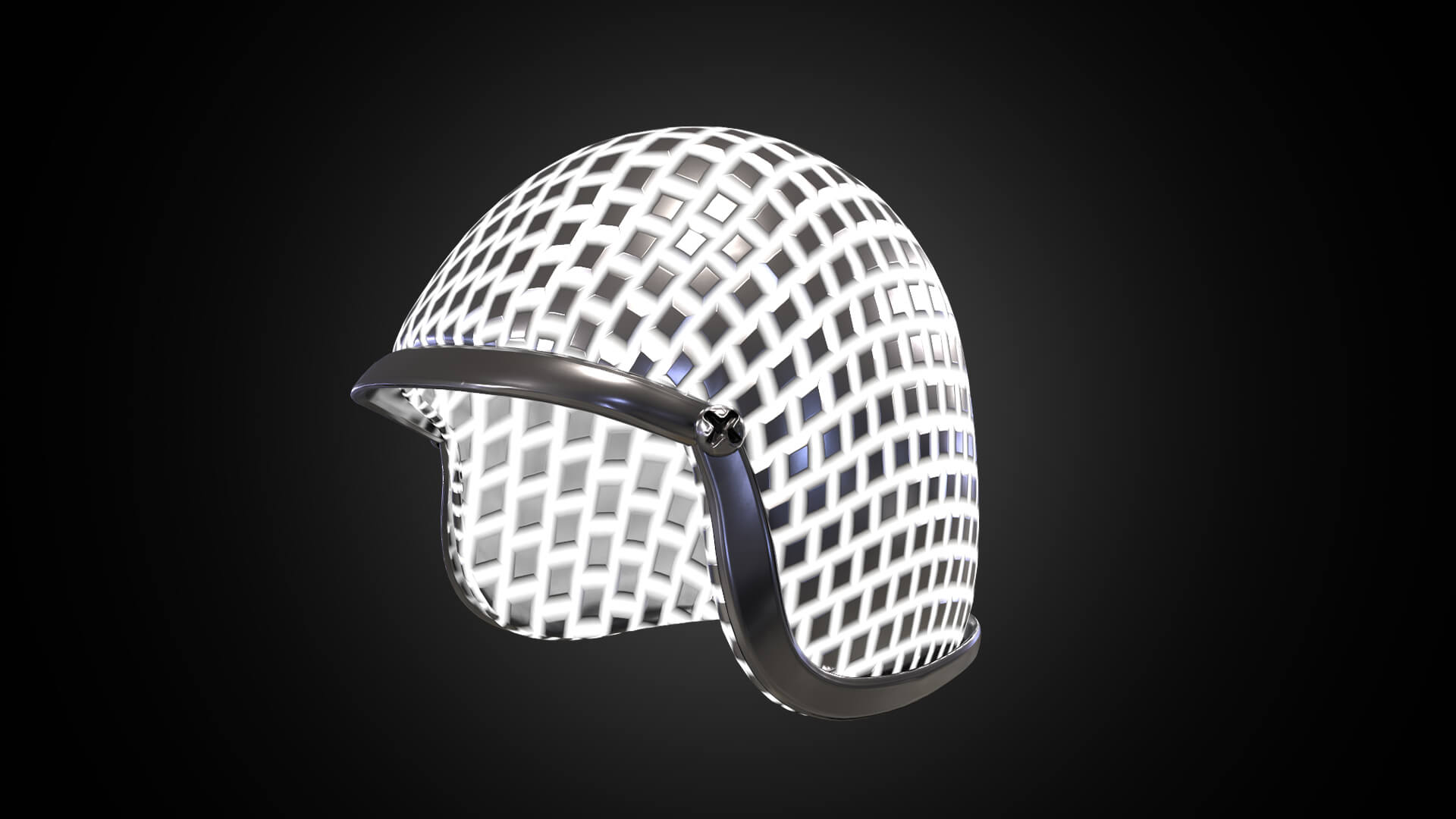 Biker Helmet 3 - 3D Model by Valeria Miller