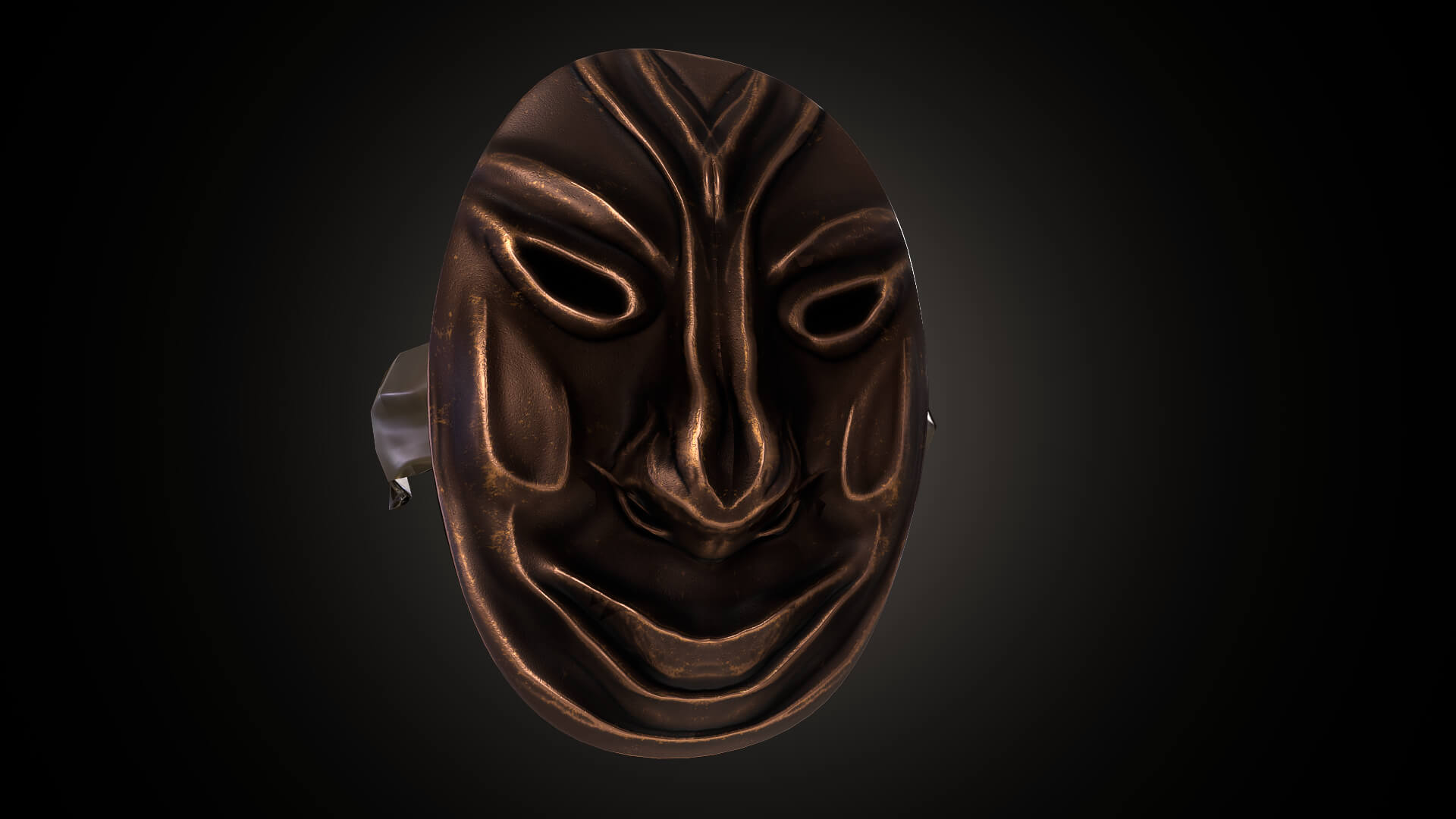 Clown Masks Pack (5 Masks) - 3D Model by Valeria Miller