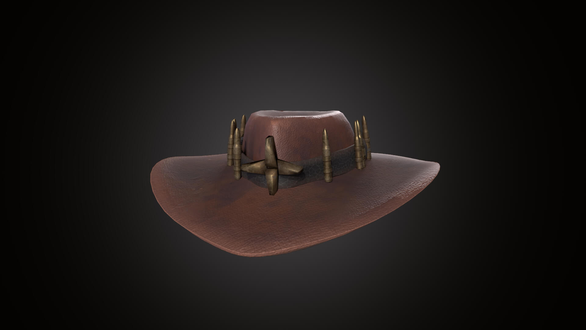 Cowboy Hat 1 - 3D Model by Valeria Miller