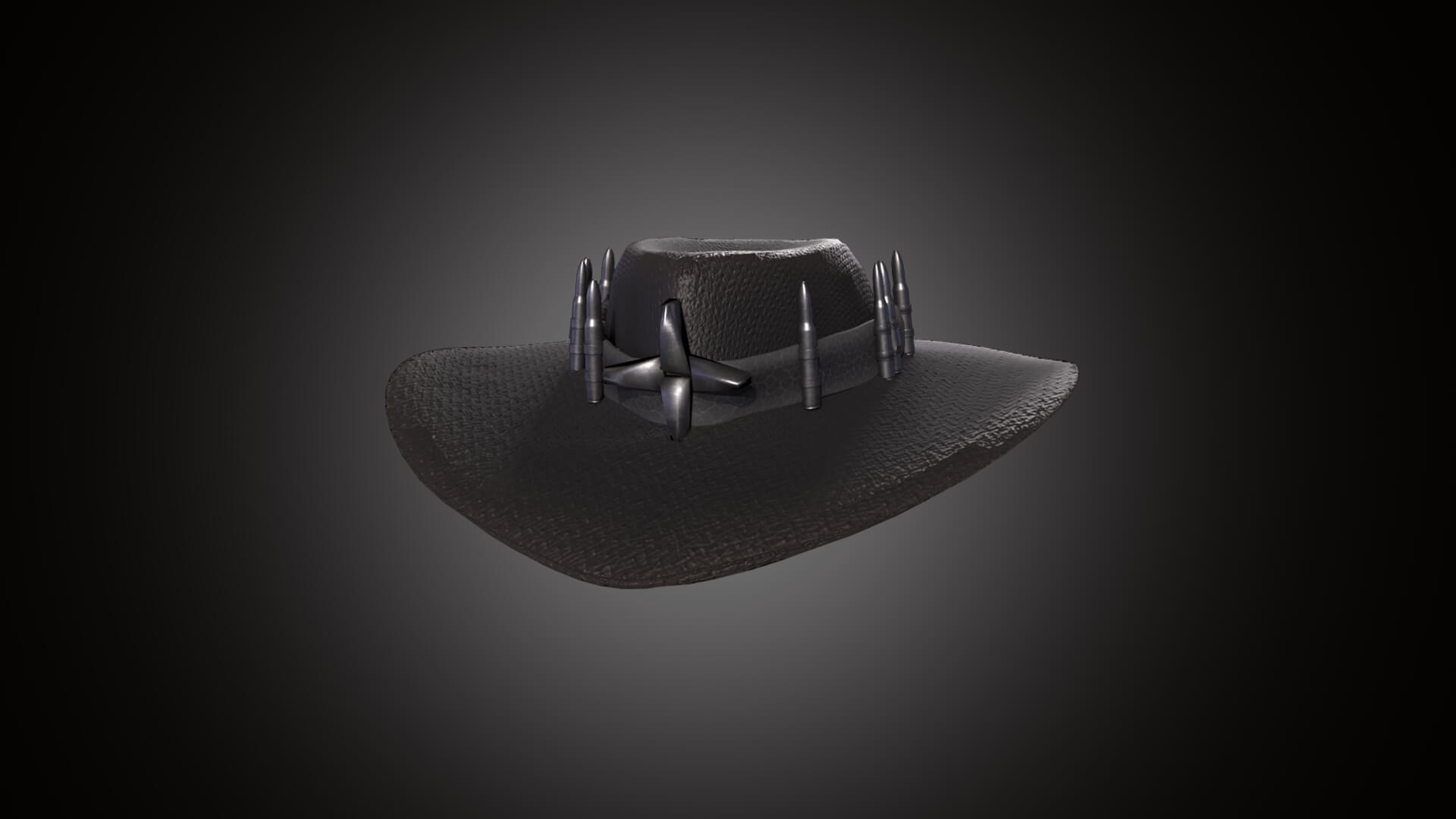 Cowboy Hat 1 - 3D Model by Valeria Miller