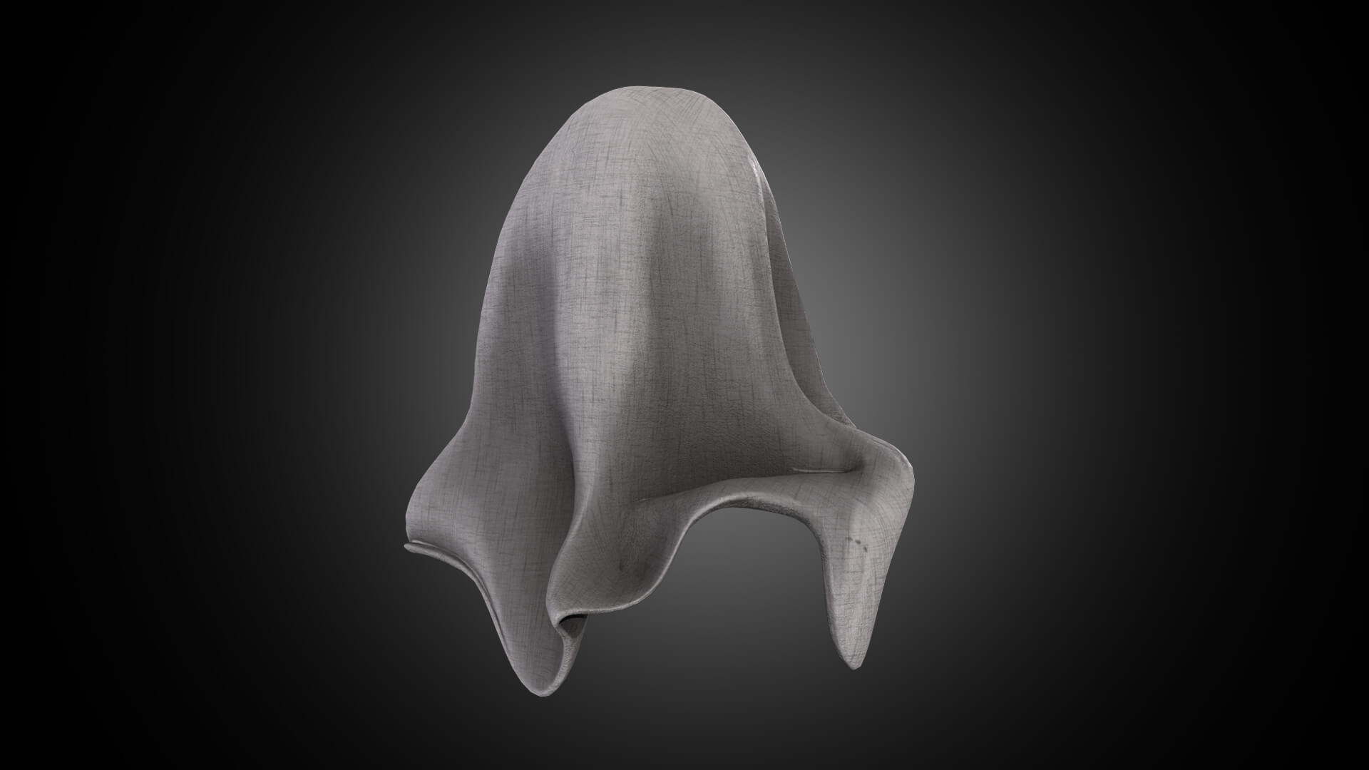 Creepy Draped Cloth - 3D Model by Valeria Miller