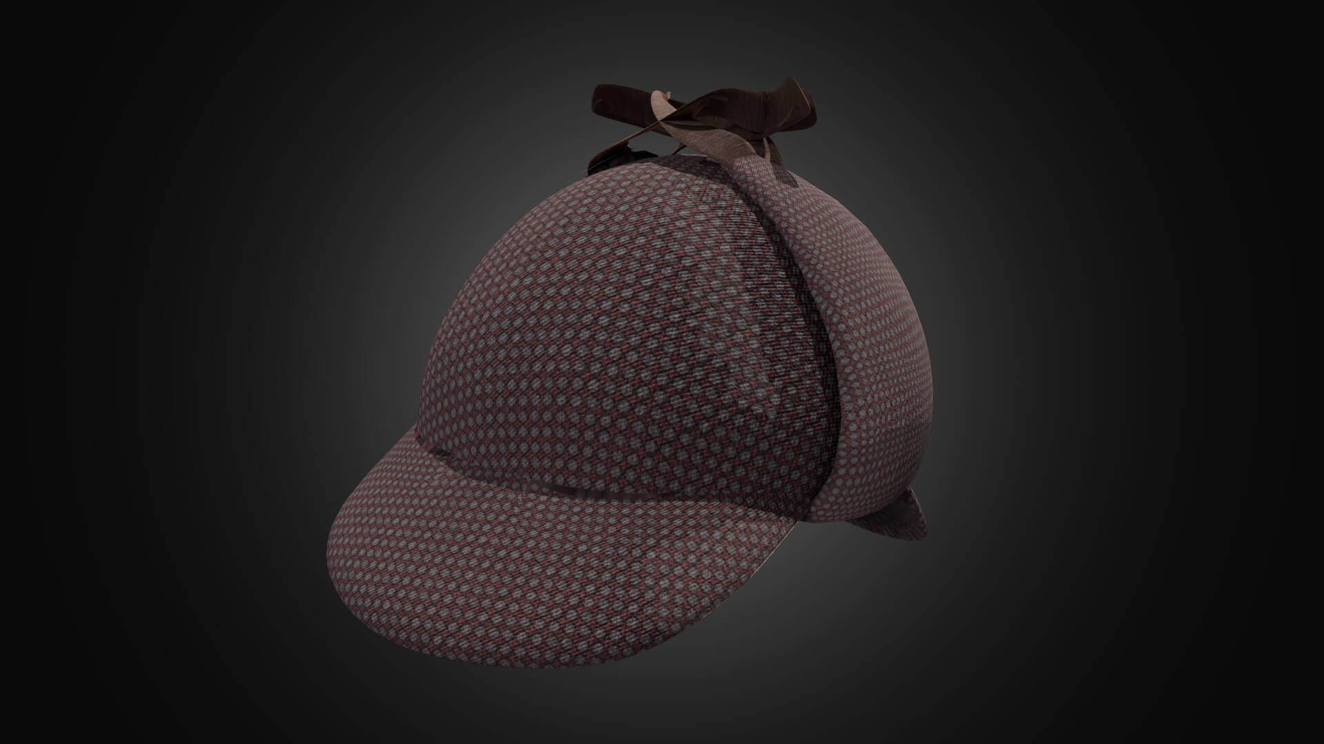 Detective Hat - 3D Model by Valeria Miller