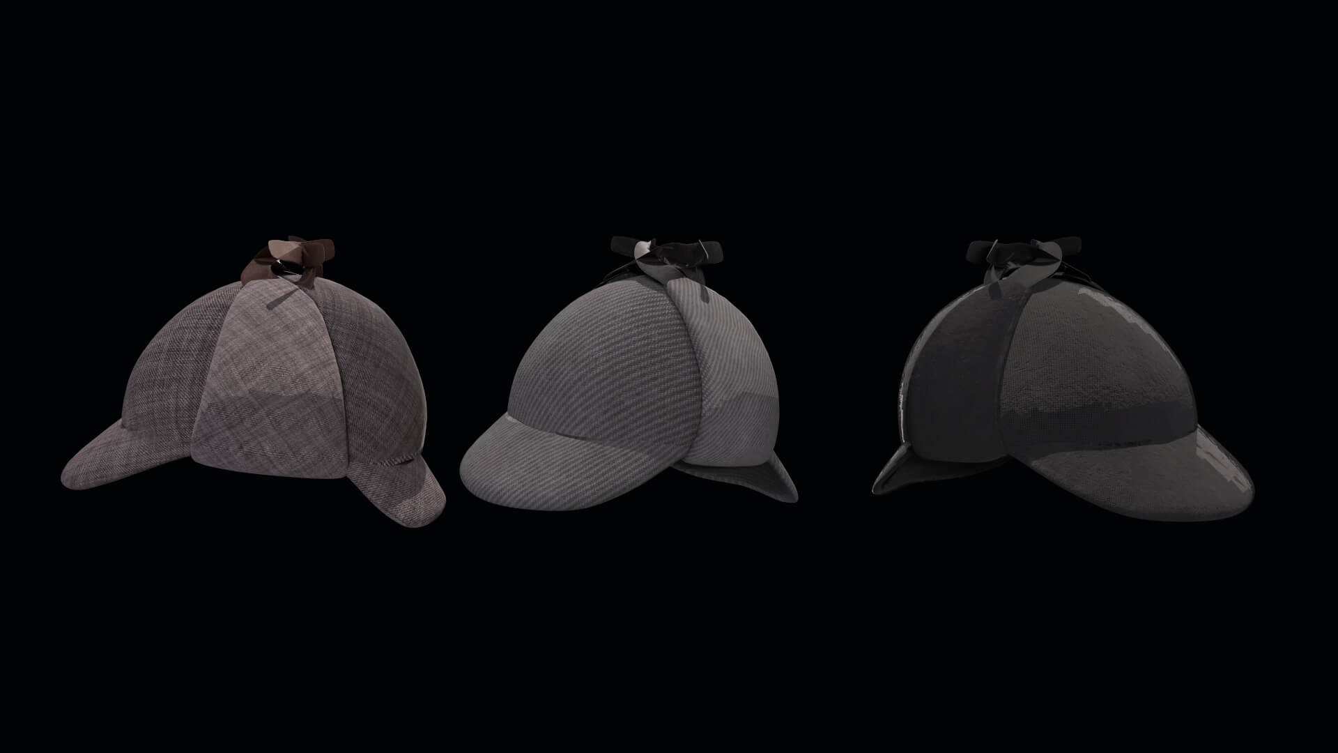 Detective Hat - 3D Model by Valeria Miller