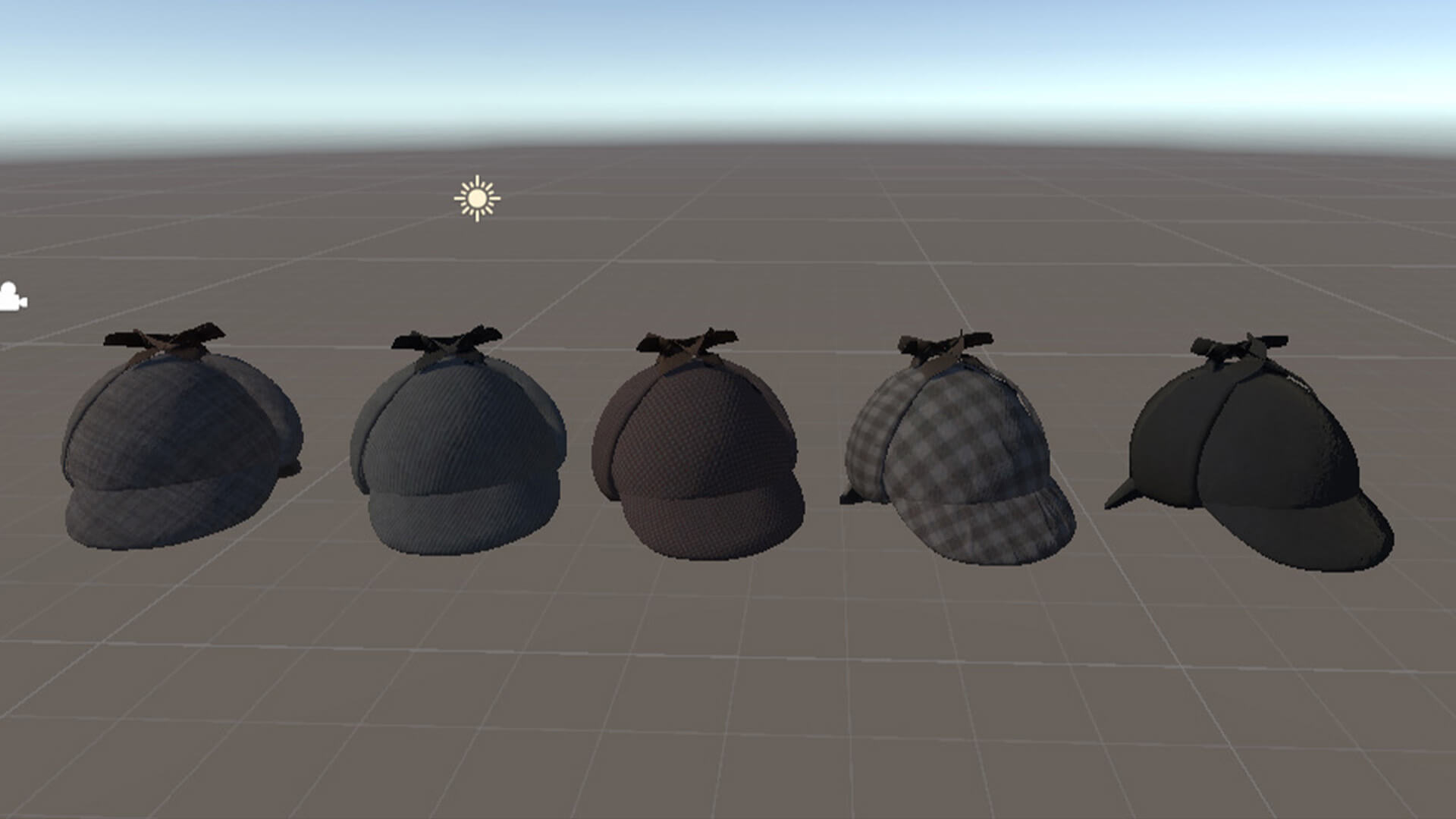 Detective Hat - 3D Model by Valeria Miller