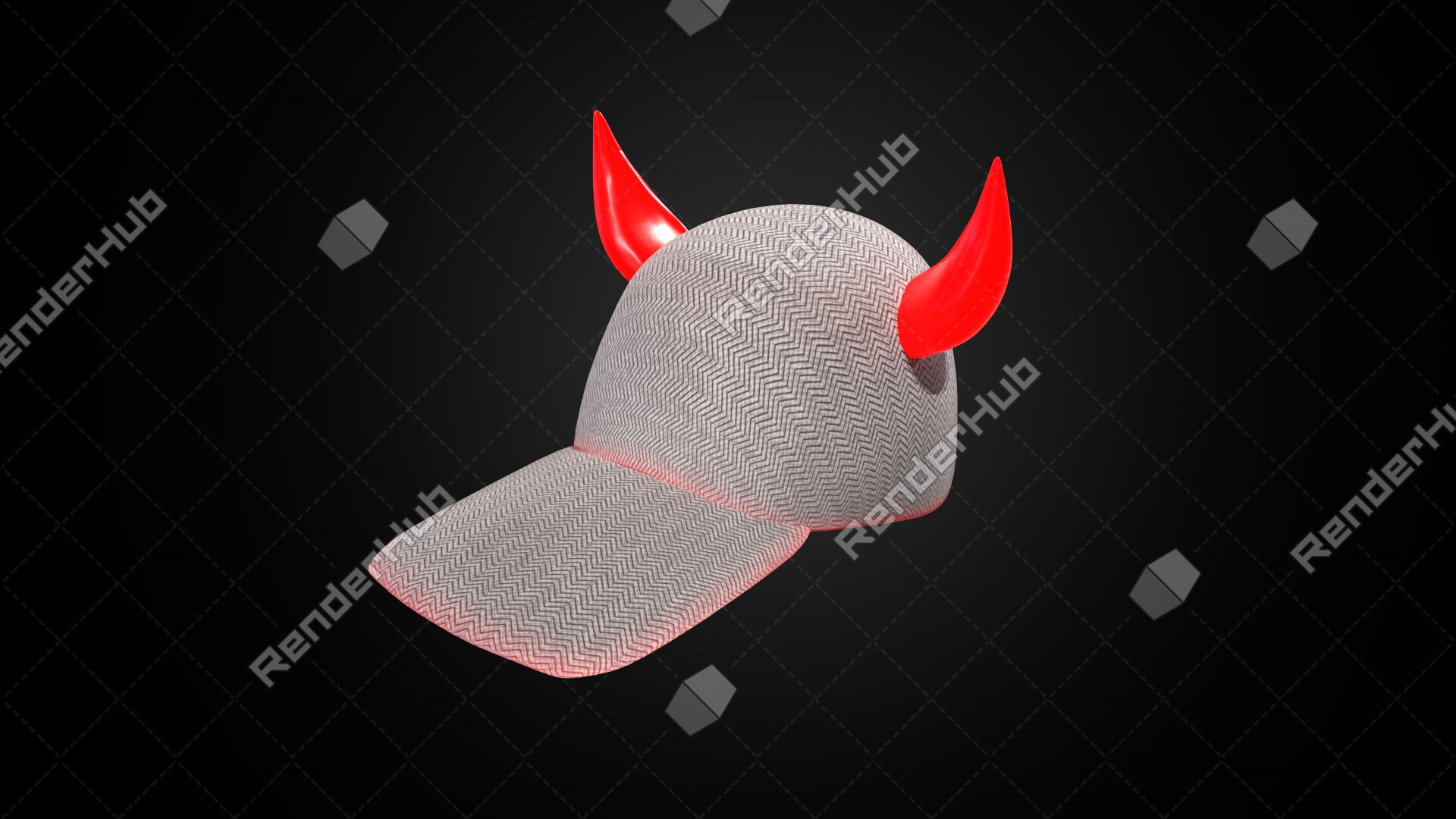 Devil Cap Rendered Images - Stock Image by Valeria Miller