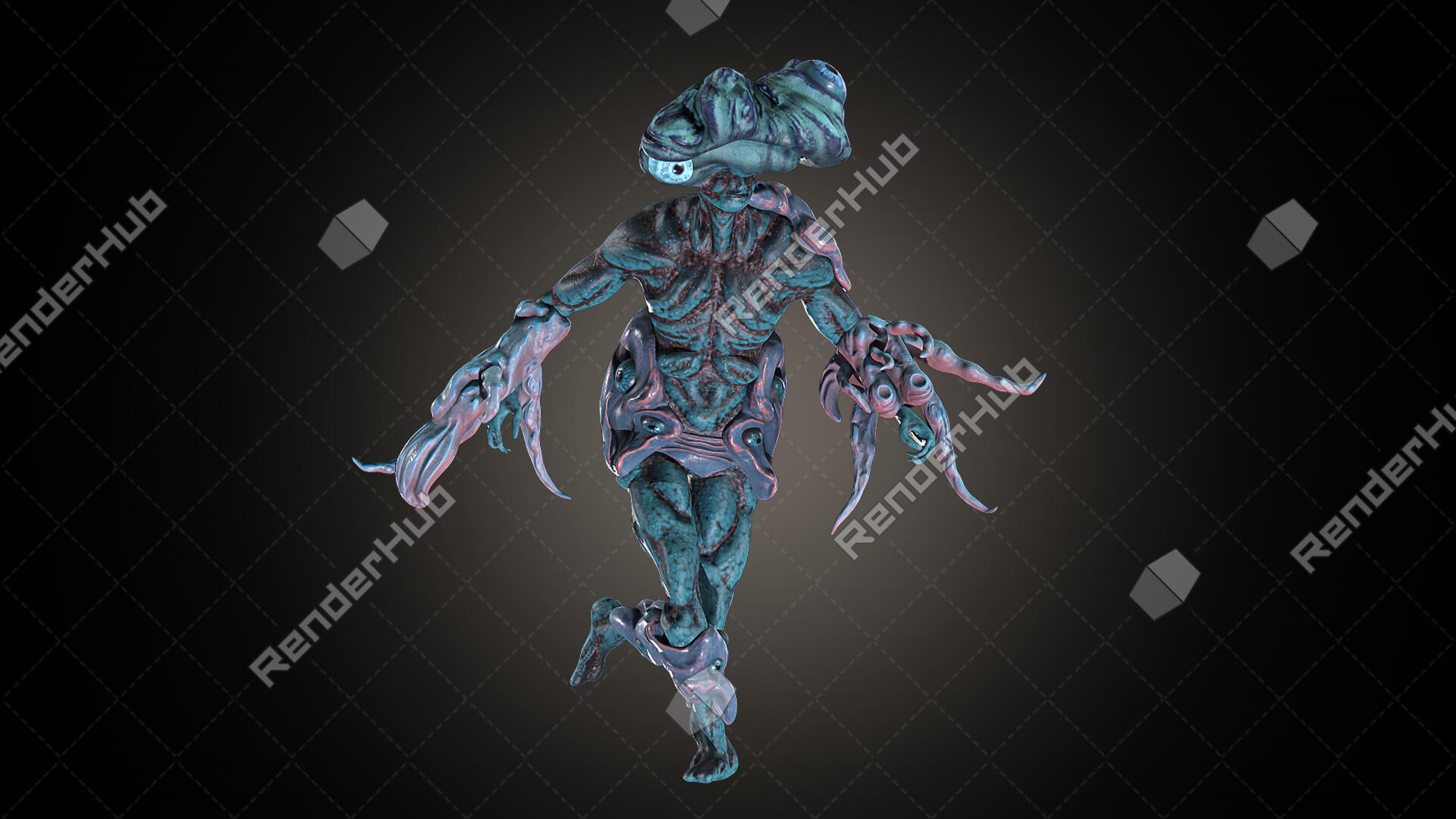 Fearful Creature Character Images - Stock Image by Valeria Miller