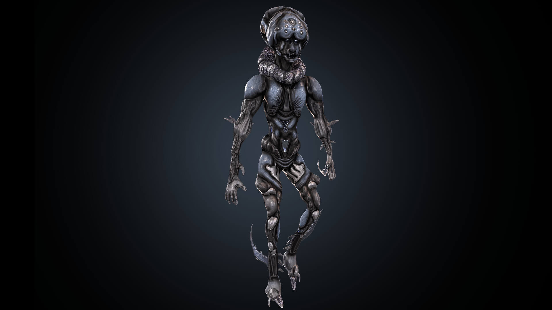 Fearful Creature Small Pack - 3D Model by Valeria Miller