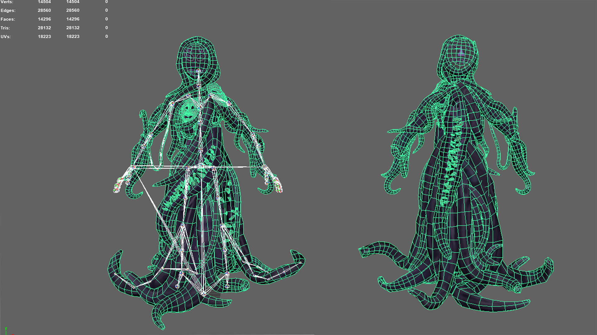 Fearful Creature Mini Pack - 3D Model by Valeria Miller