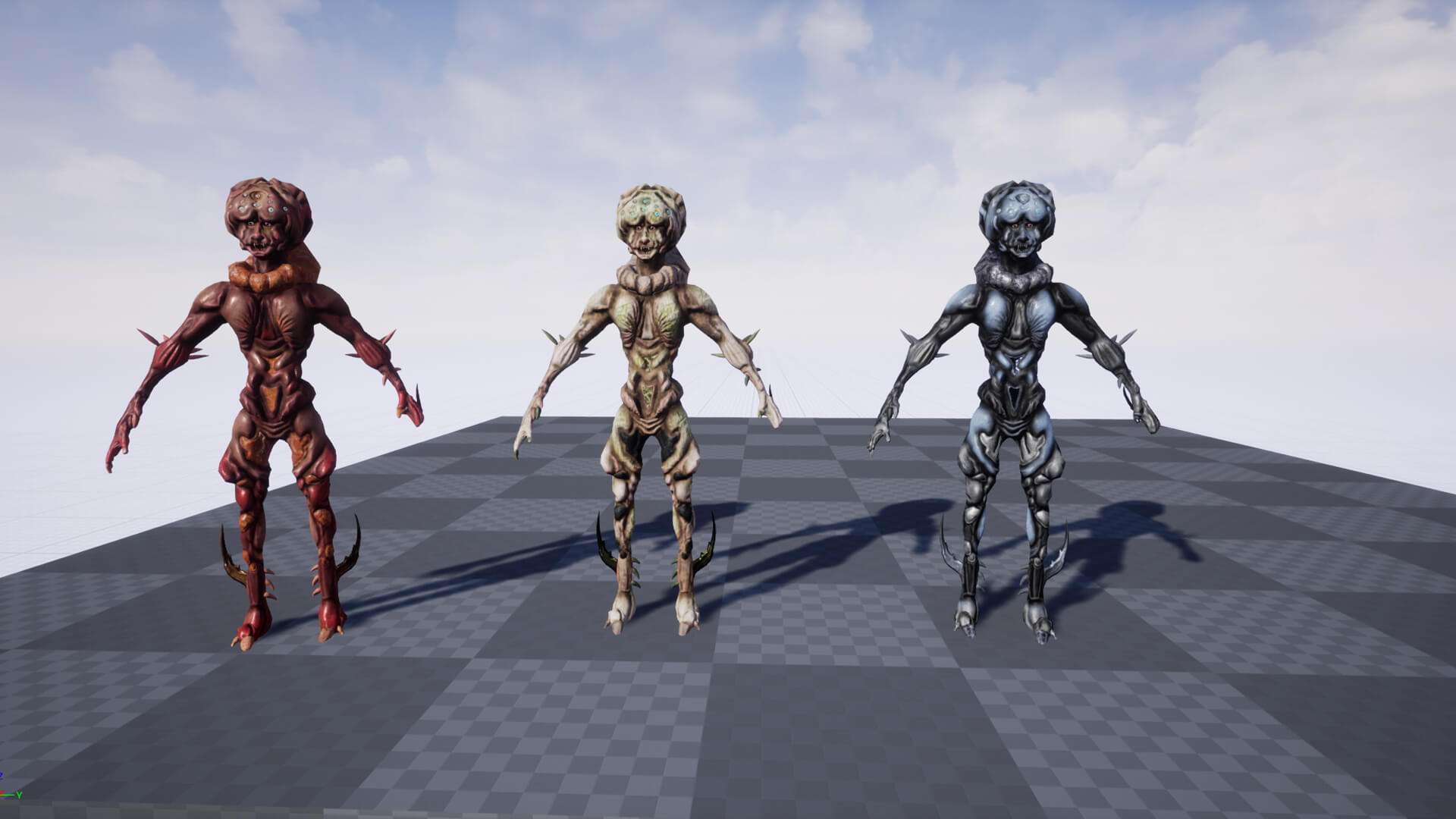 Fearful Creatures Pack - 3D Model by Valeria Miller