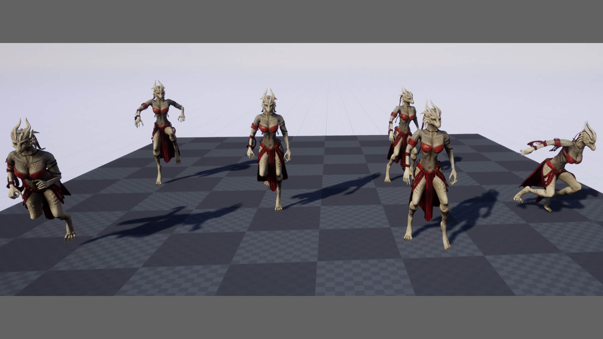 Female Creature - 3D Model by Valeria Miller