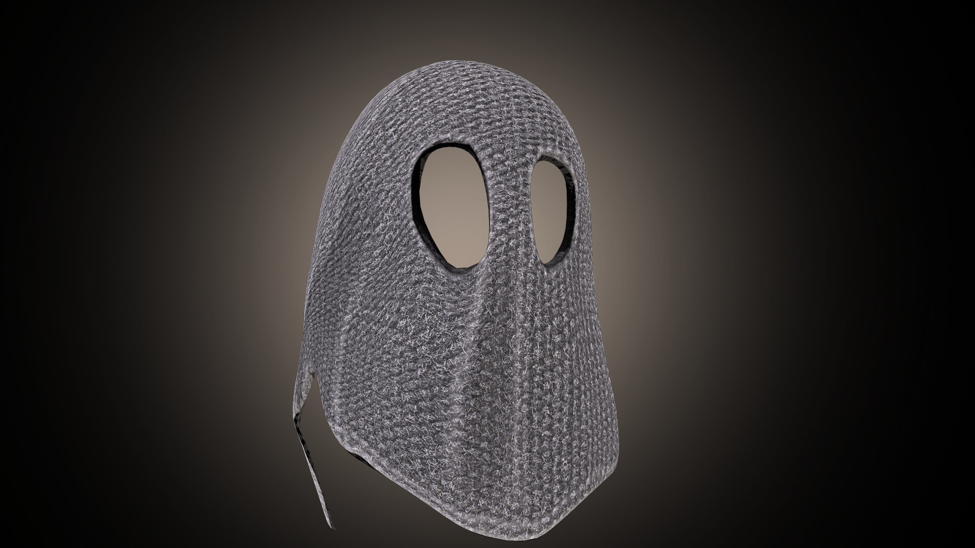 Ghost Mask (4 Skins) - 3D Model by Valeria Miller