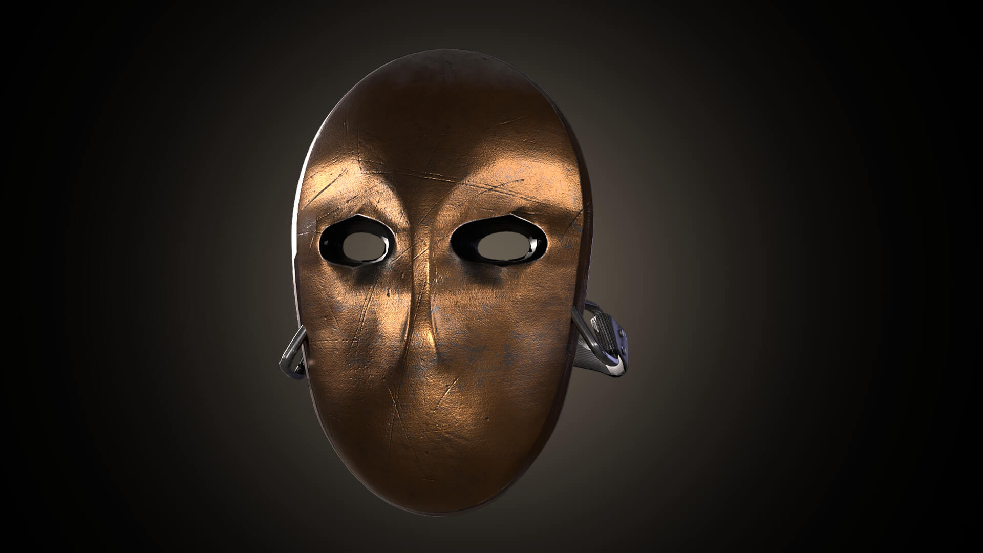 Horror Armored Mask (4 Skins) - 3D Model by Valeria Miller