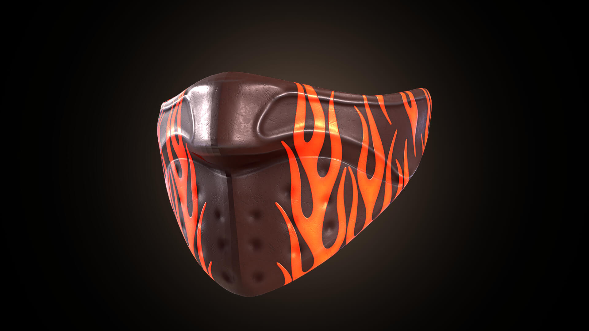 Horror Mask 4 (4 Skins) - 3D Model by Valeria Miller