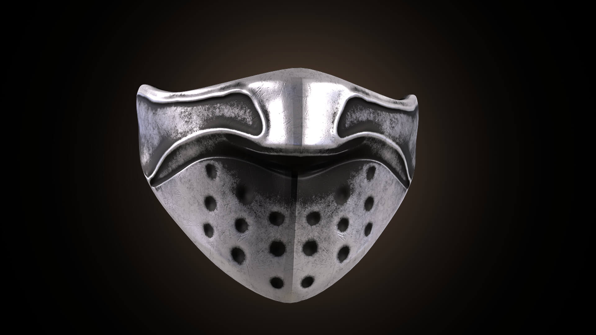 Horror Mask 4 (4 Skins) - 3D Model by Valeria Miller