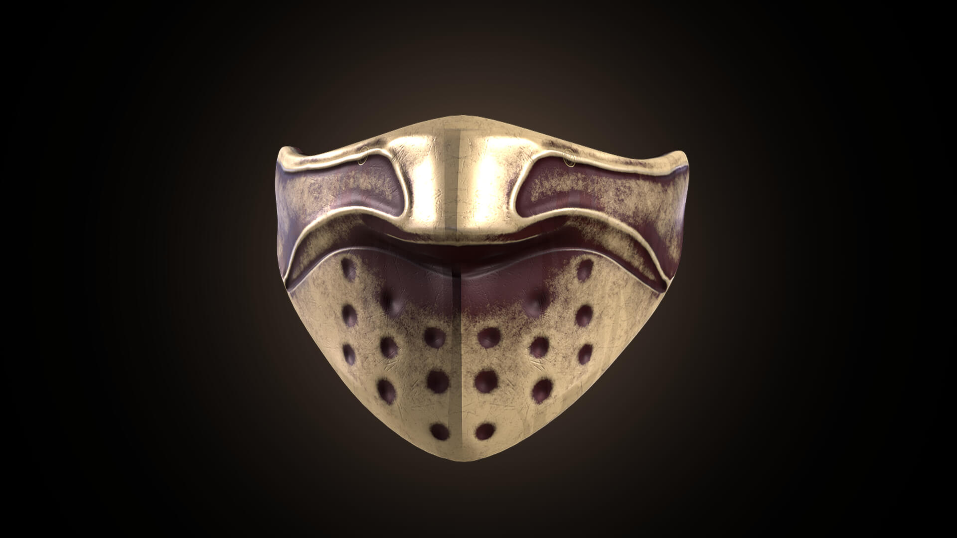 Horror Mask 4 (4 Skins) - 3D Model by Valeria Miller