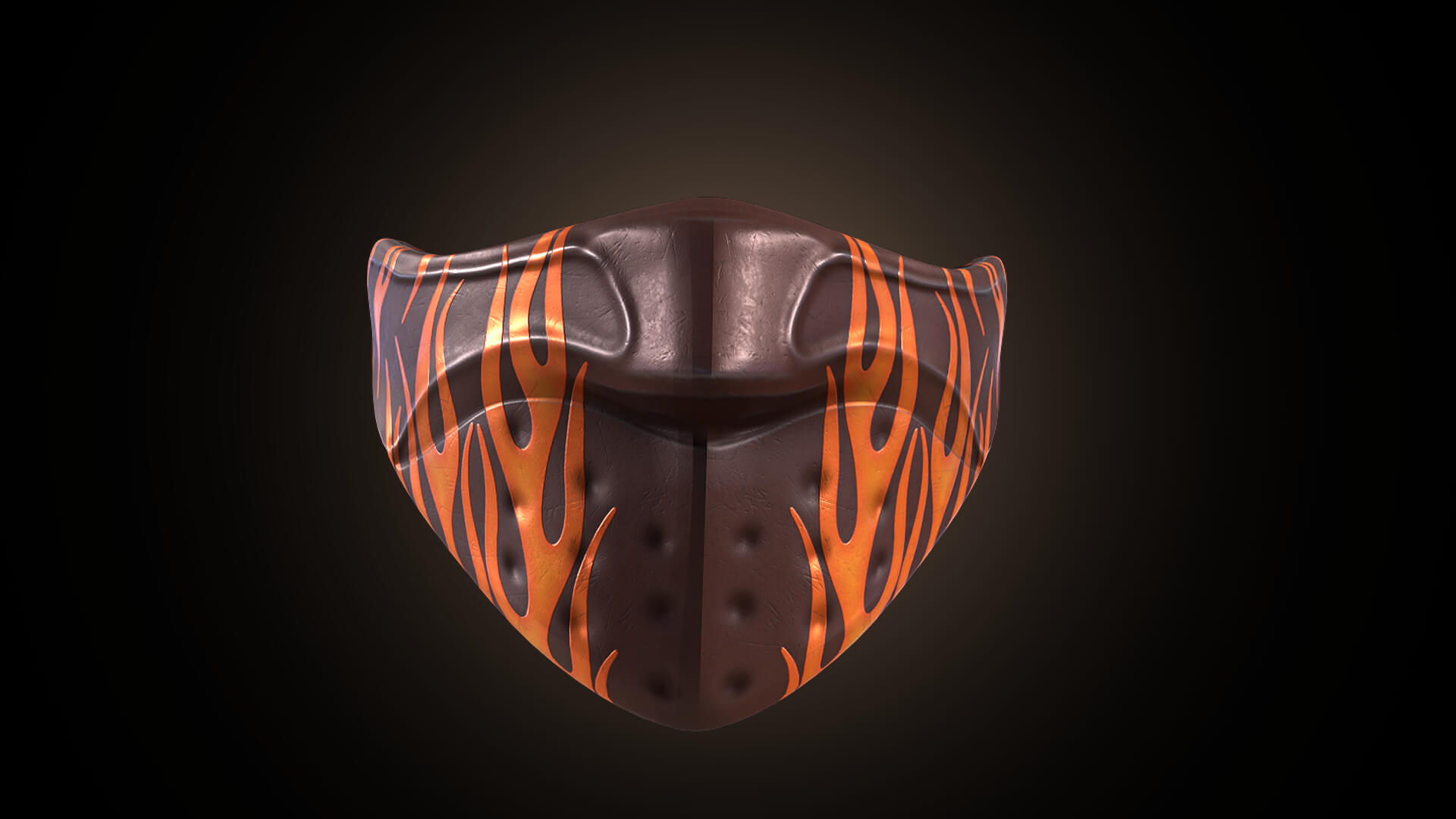Horror Mask 4 (4 Skins) - 3D Model by Valeria Miller