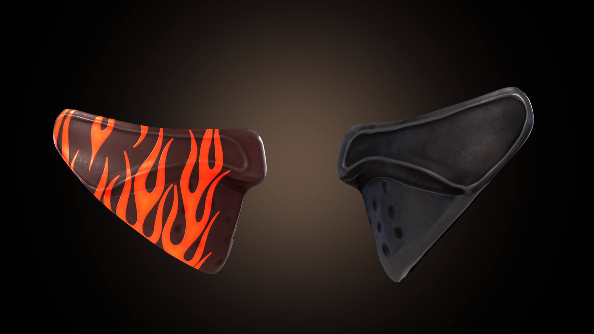 Horror Mask 4 (4 Skins) - 3D Model by Valeria Miller