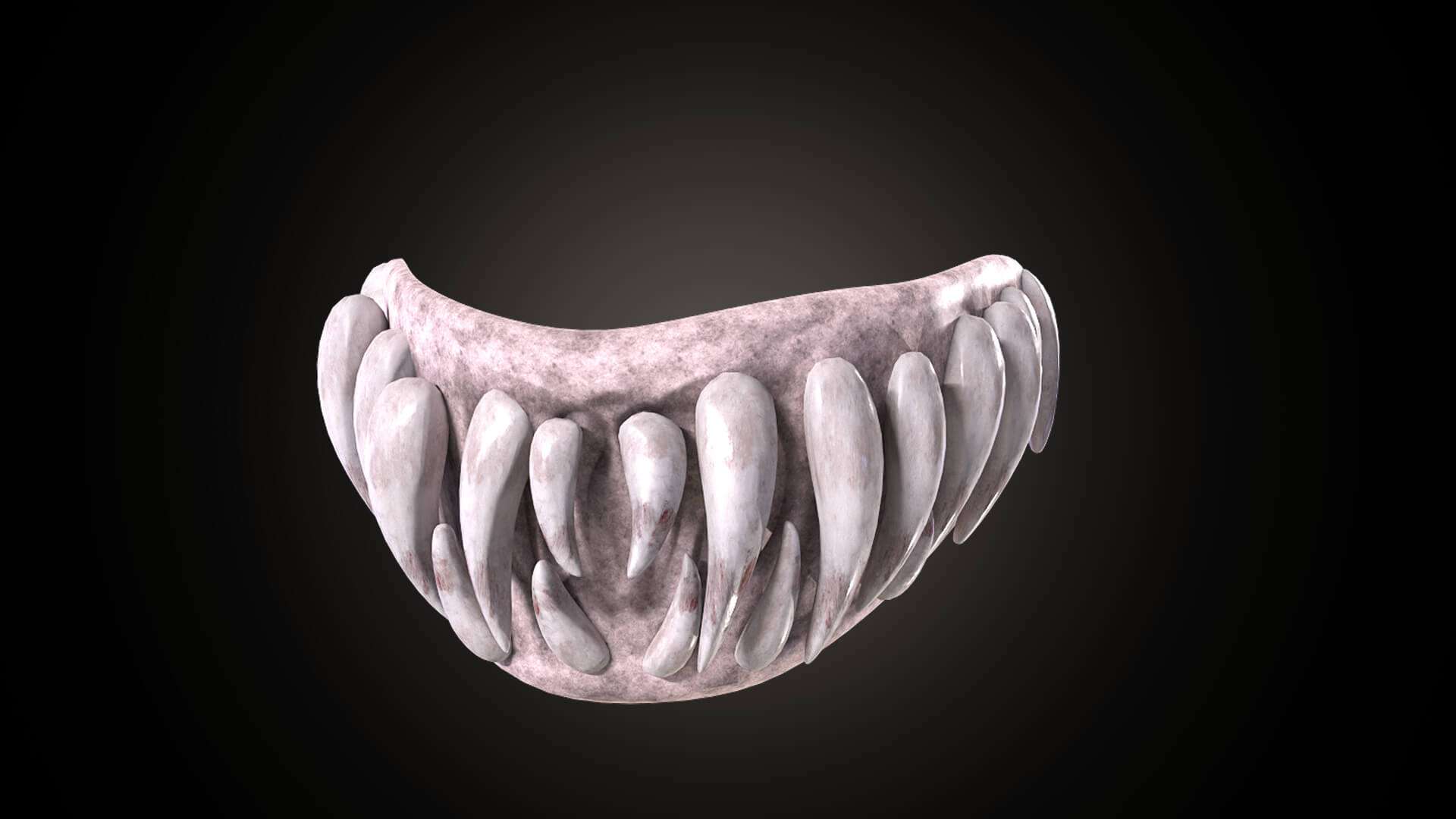Jaw Horror Mask - 3D Model by Valeria Miller