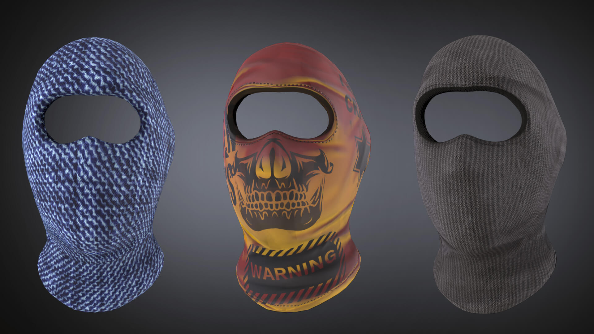 Mask Pack Big (50 Masks) - 3D Model by Valeria Miller