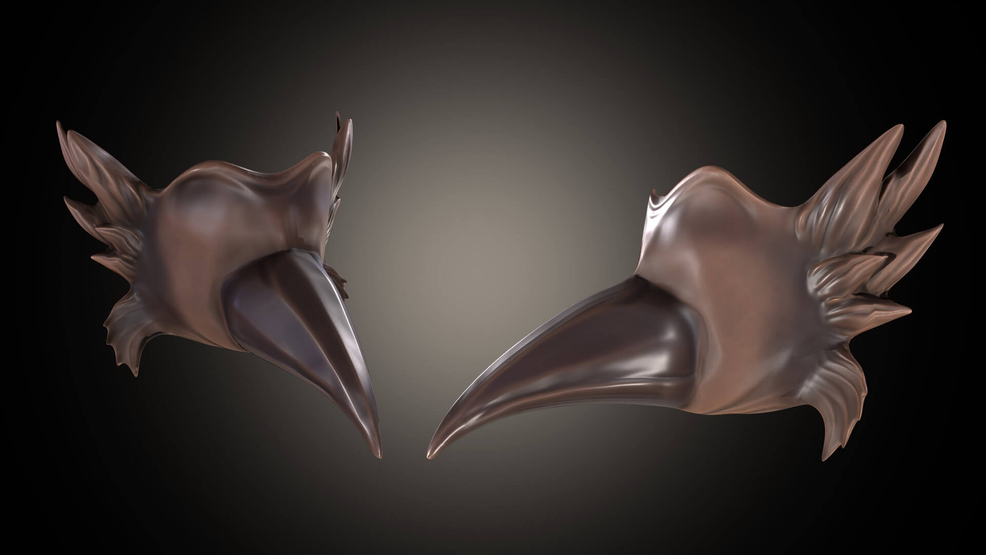 Mask Pack Medium (30 Masks) - 3D Model by Valeria Miller