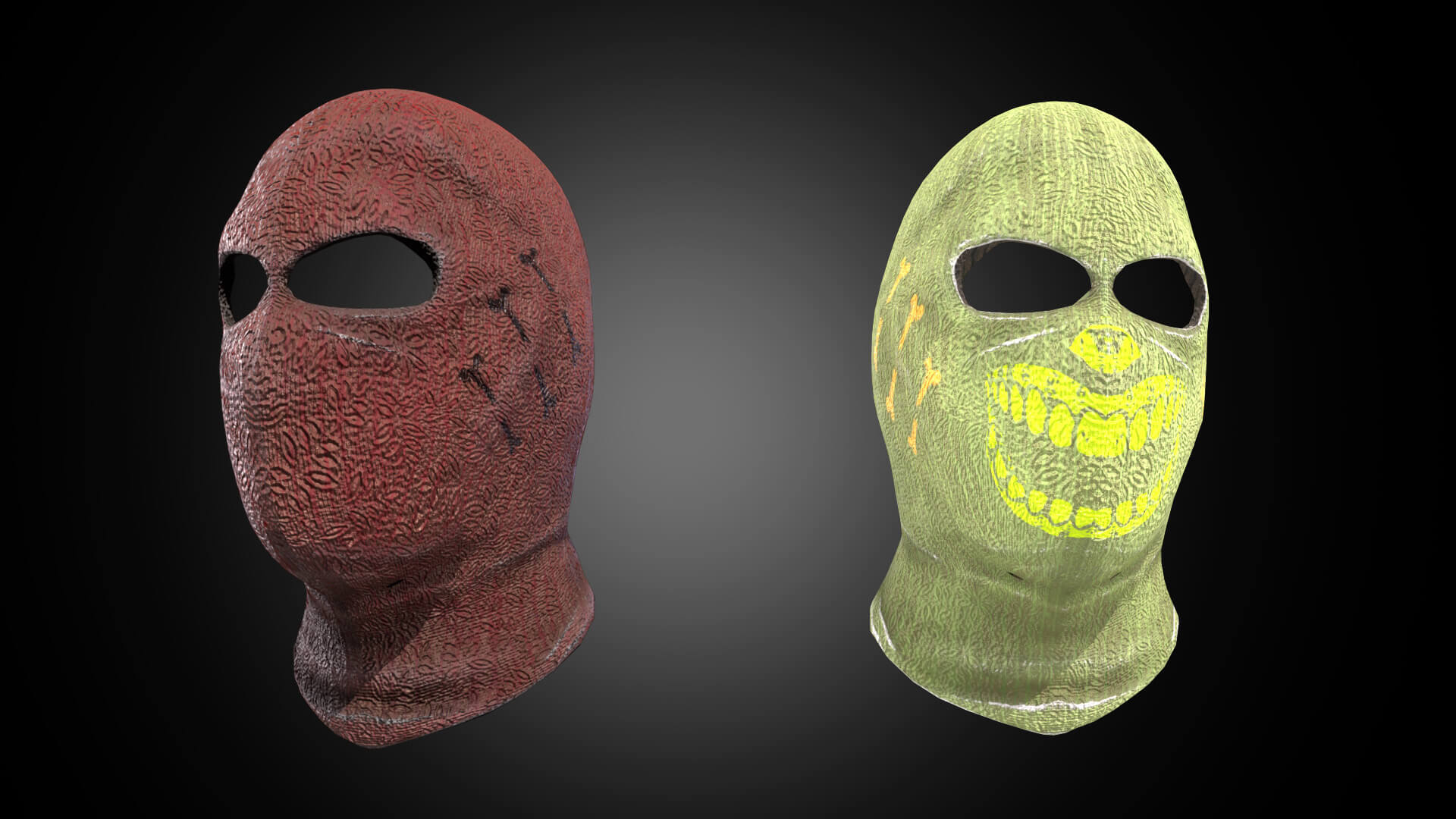 Mask Pack Small (15 Masks) - 3D Model by Valeria Miller