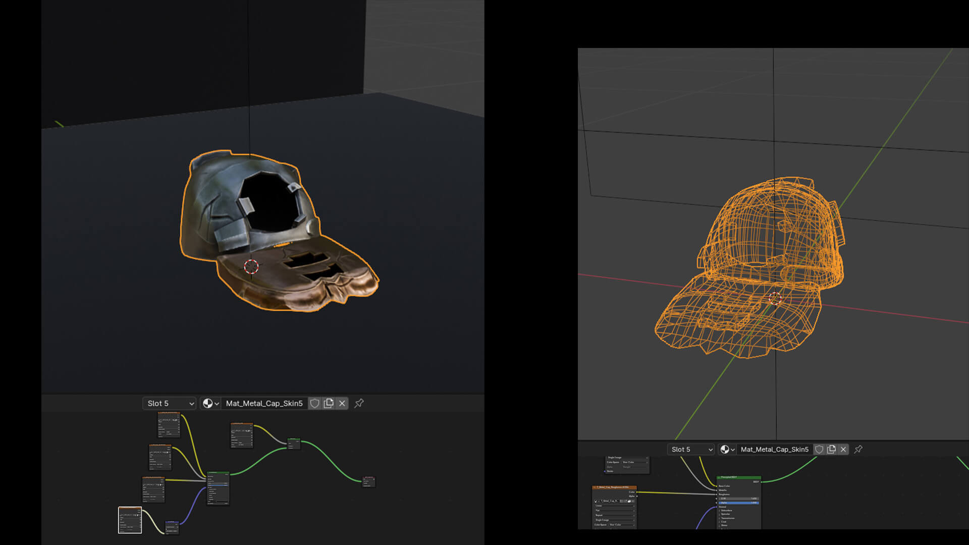 Metal Cap - 5 Skins 3D Model by Valeria Miller