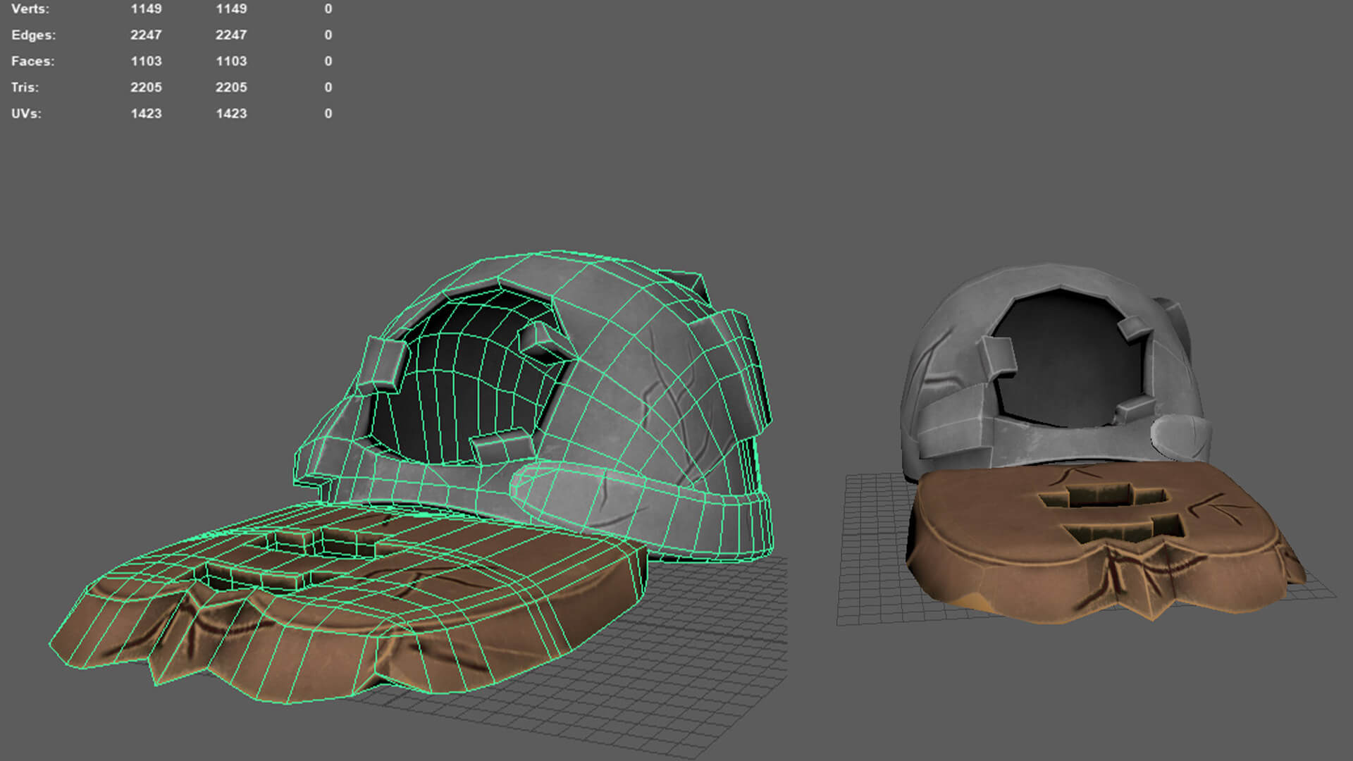 Metal Cap - 5 Skins 3D Model by Valeria Miller