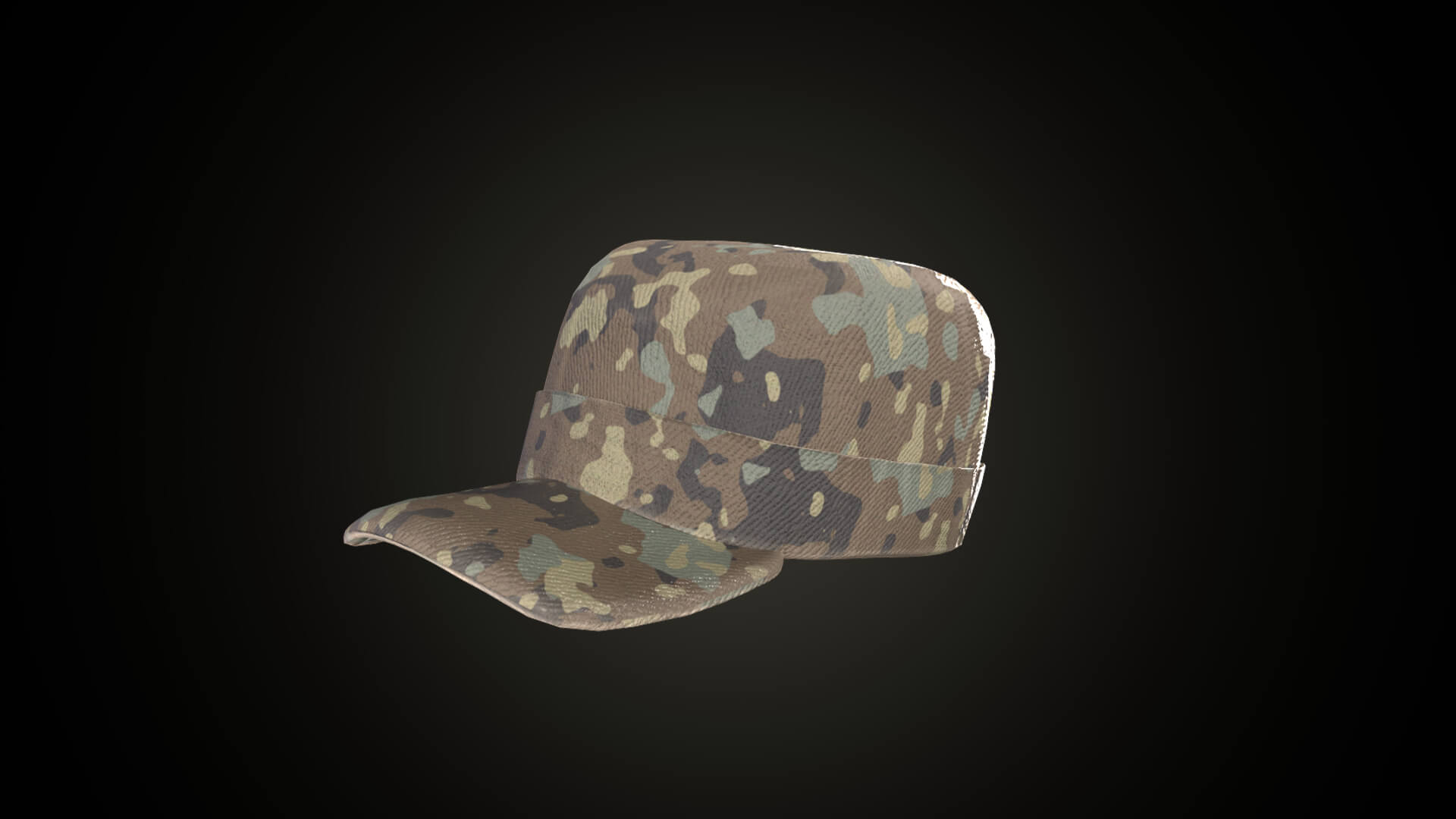 Military Hat Pack - 3D Model by Valeria Miller