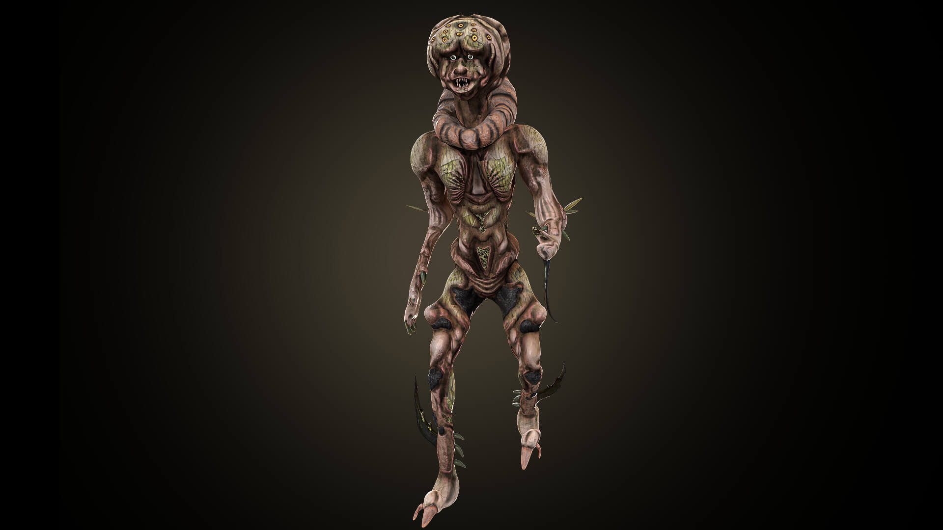 Monsters Small Pack - 3D Model by Valeria Miller