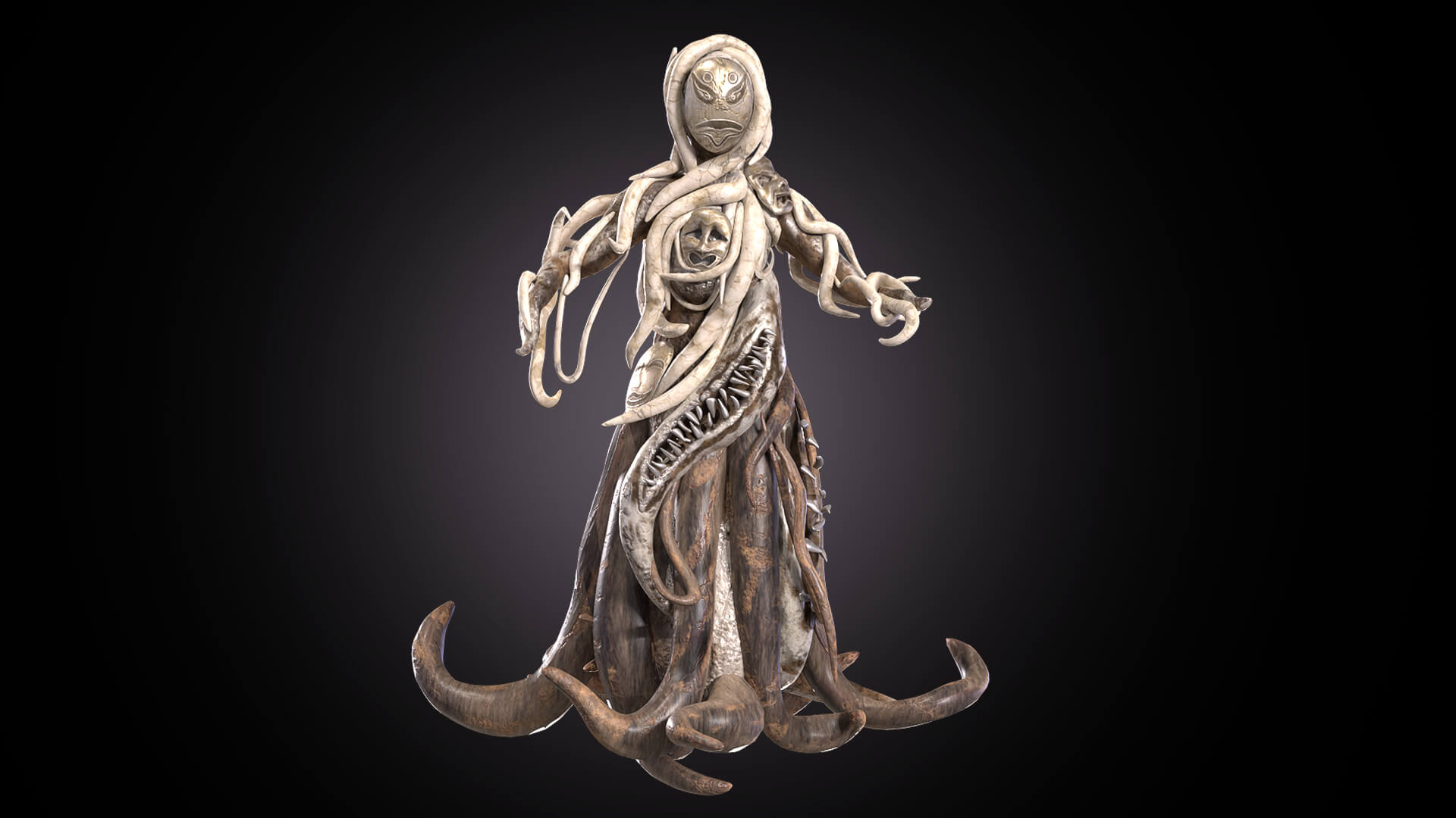 Monsters Small Pack - 3D Model by Valeria Miller