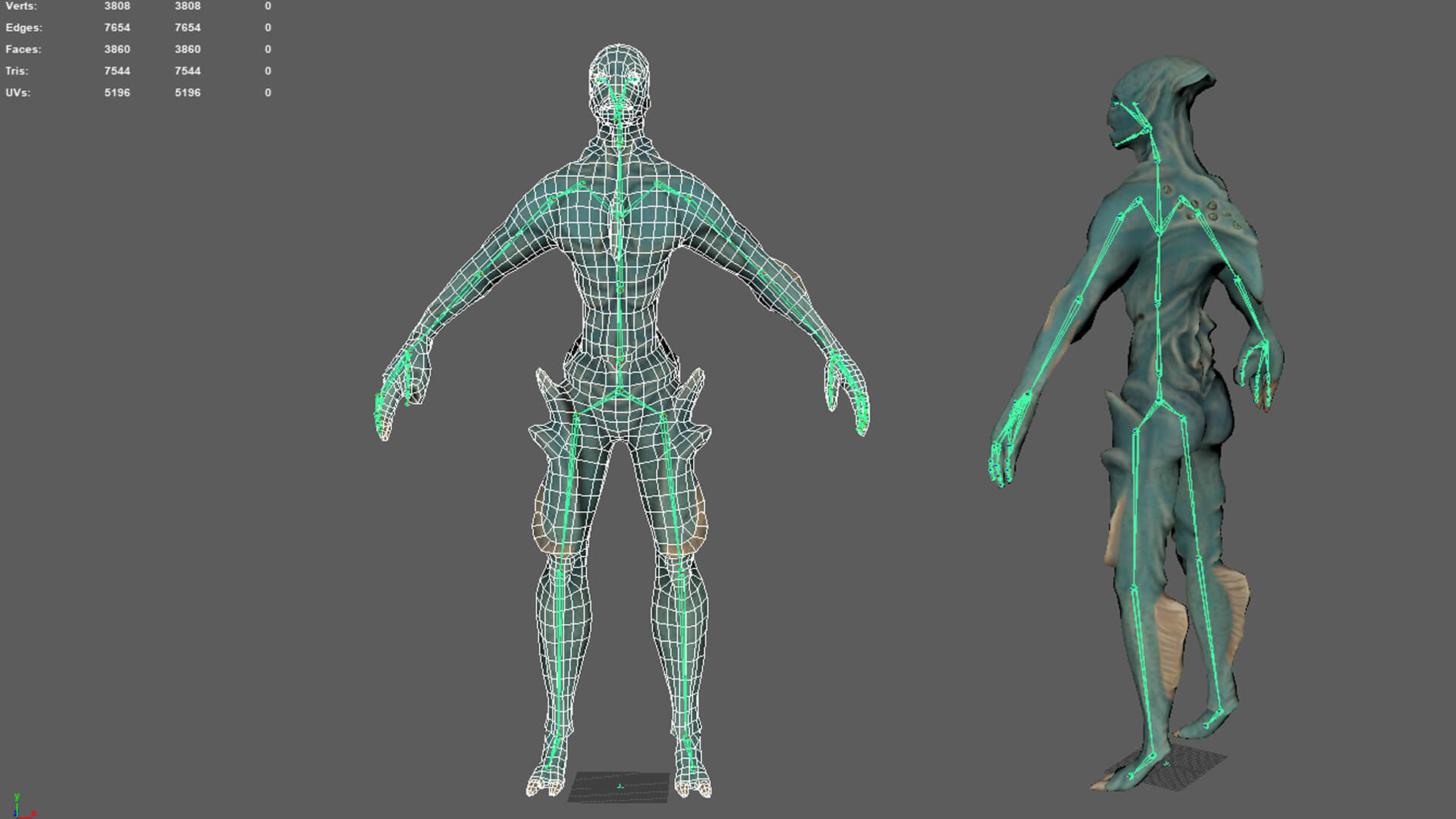 Monsters Small Pack - 3D Model by Valeria Miller