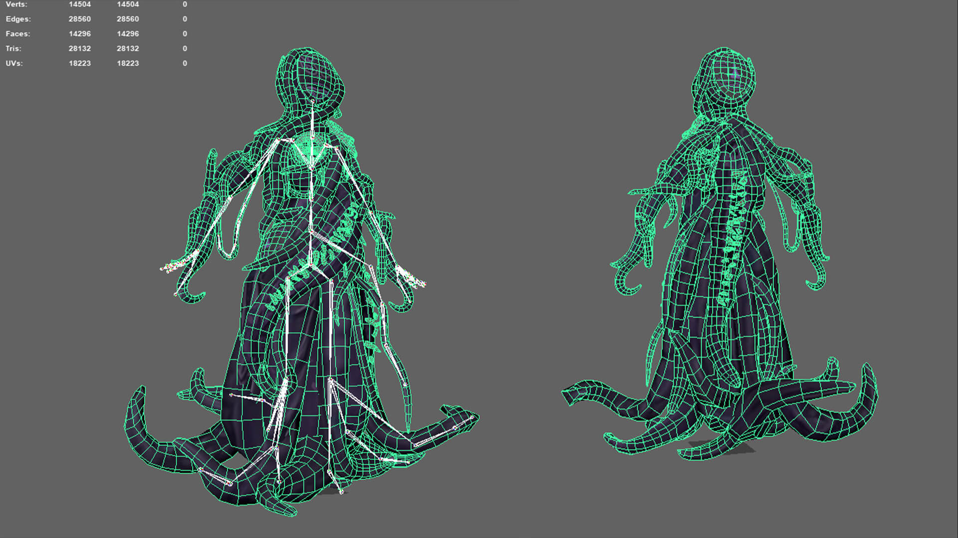 Monsters Small Pack - 3D Model by Valeria Miller